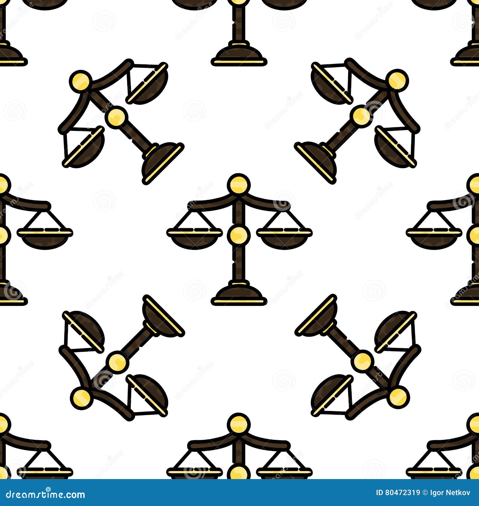 Law flat pattern stock vector. Illustration of legal - 80472319