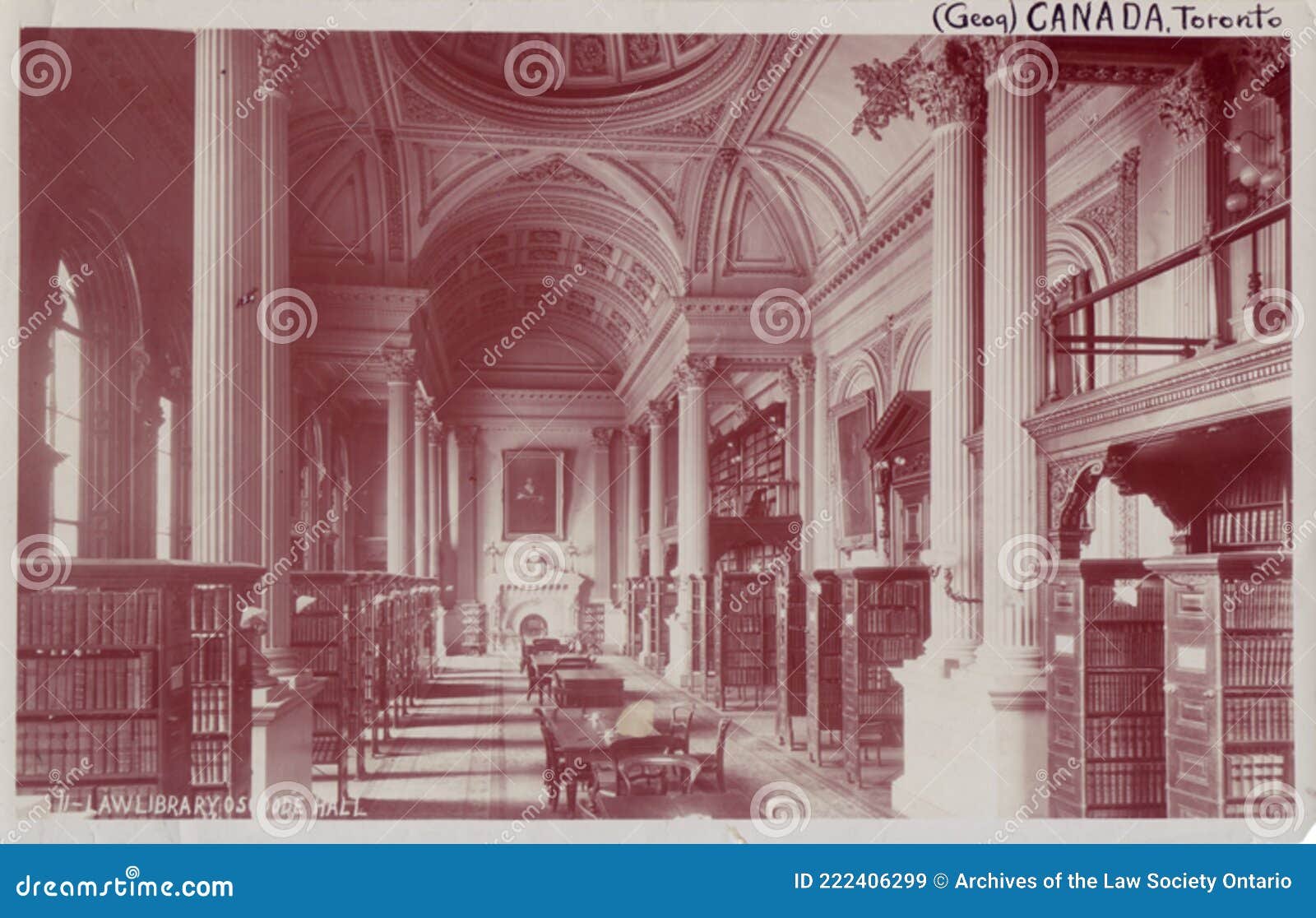 Law Library, Osgoode Hall Picture. Image: 222406299
