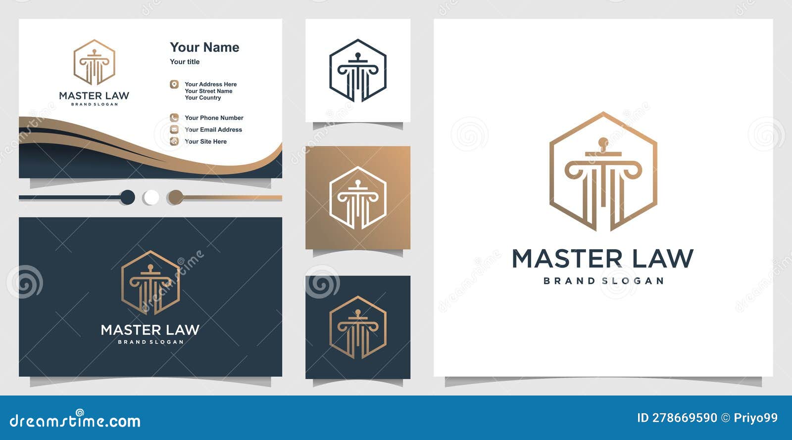 Law Logo with Modern Creative Style Premium Vector Stock Vector ...