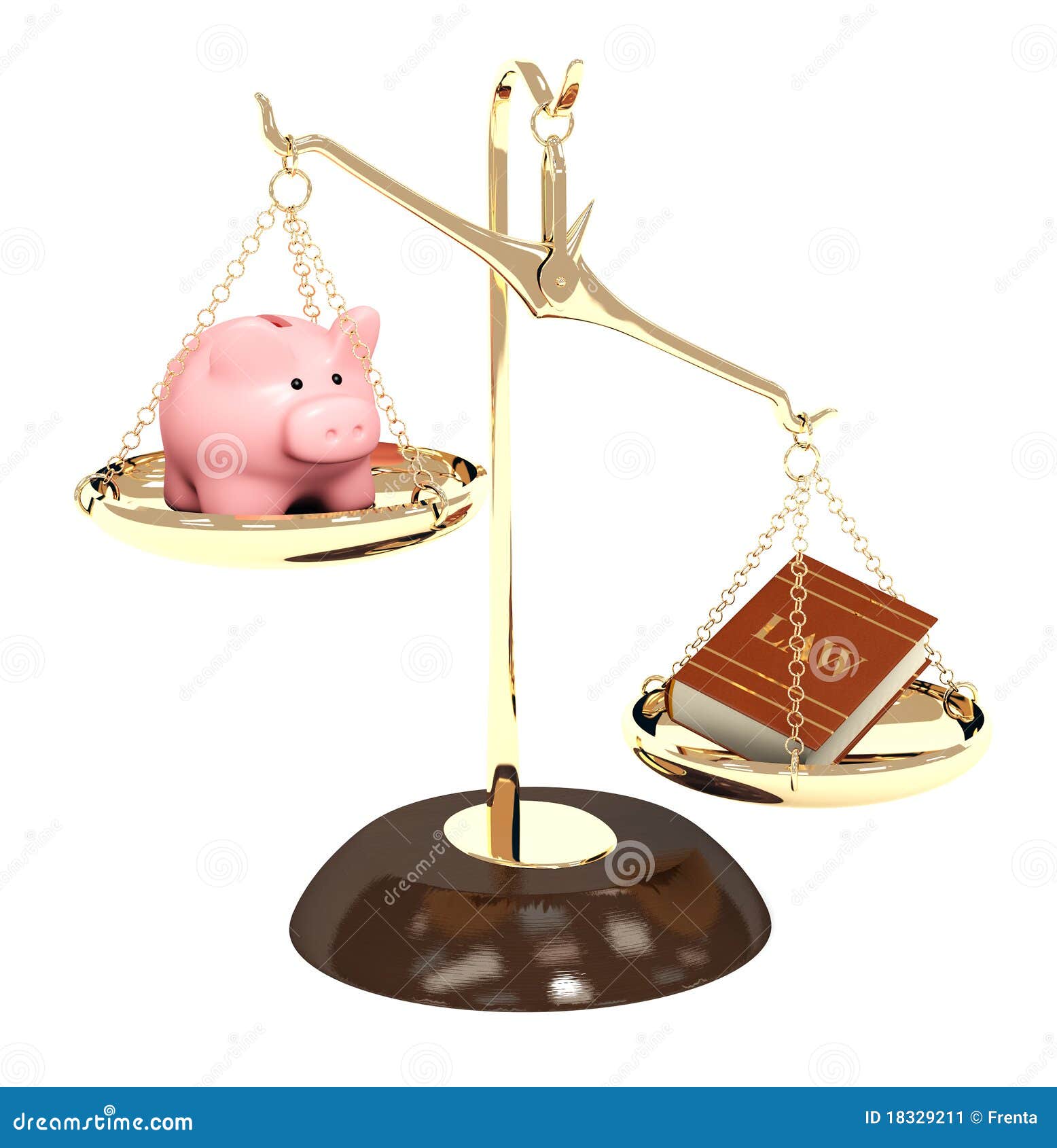 Law and money stock illustration. Illustration of authority - 18329211