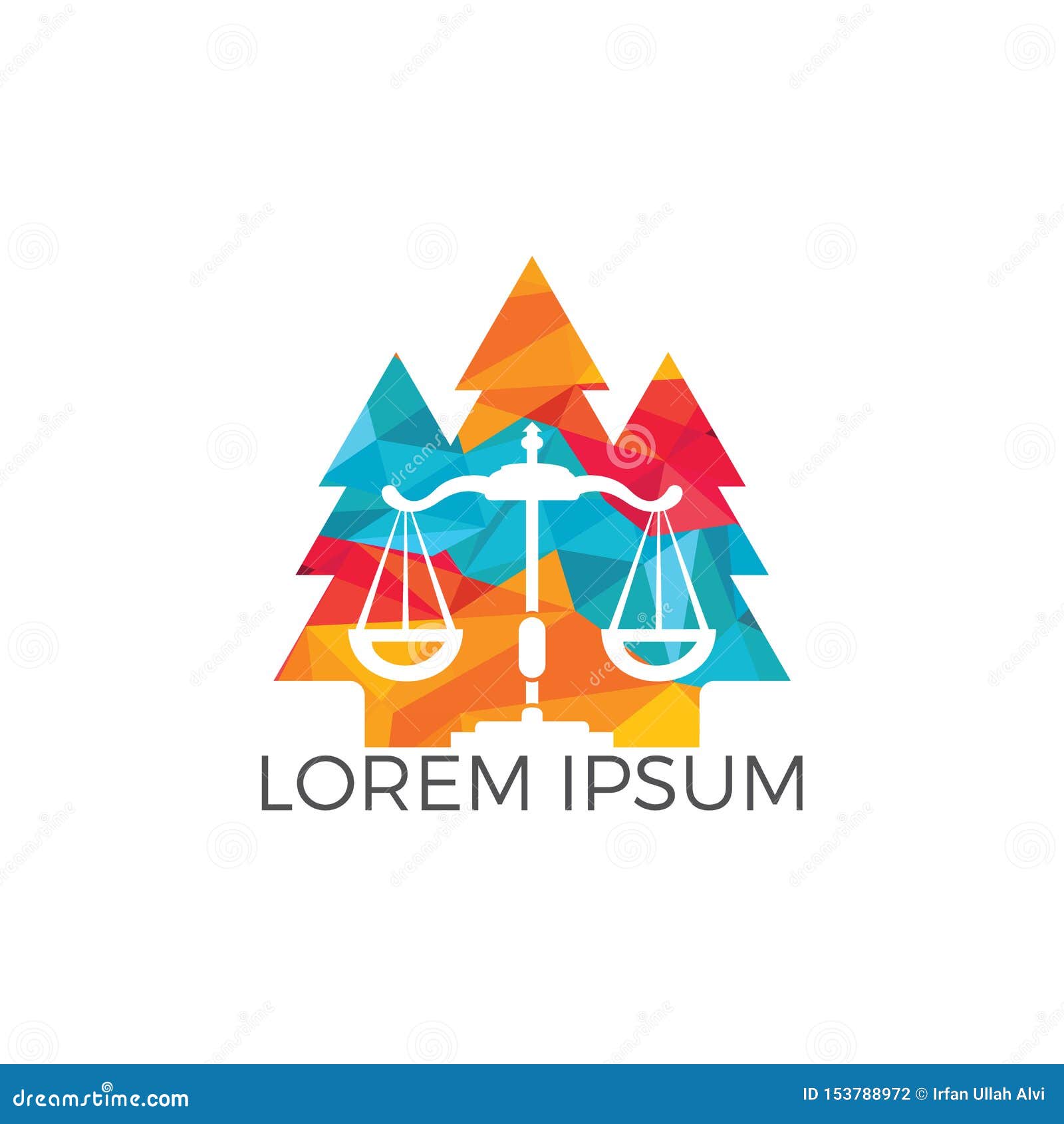 Tree law logo design. stock vector. Illustration of lawyer - 153788972