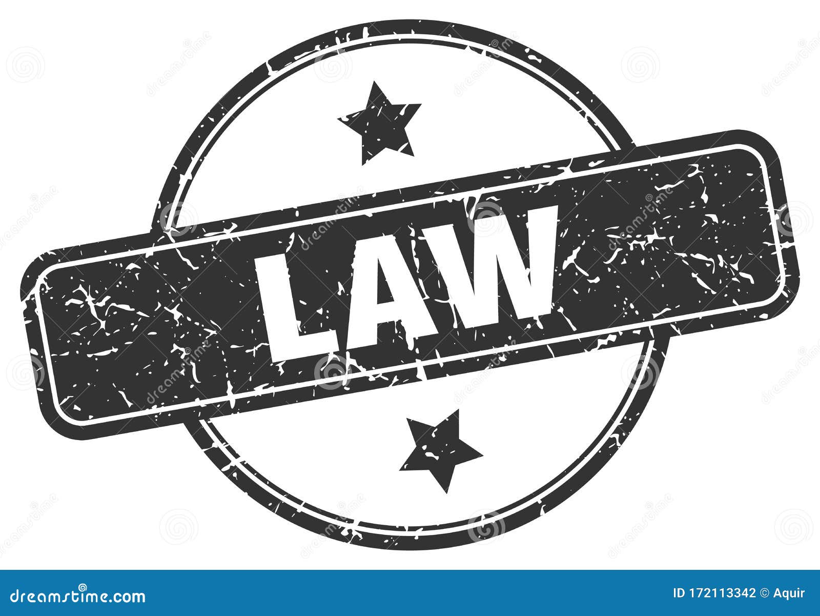 Law Stamp. Law Round Grunge Sign Stock Vector - Illustration of ...