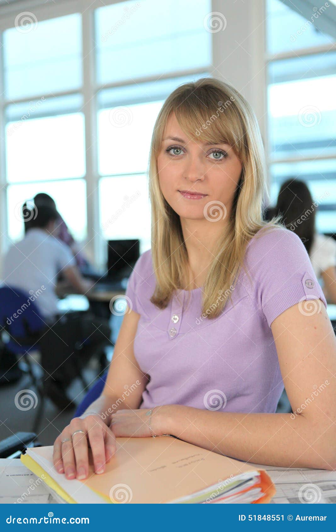 Law student stock image. Image of blond, head, long, female - 51848551
