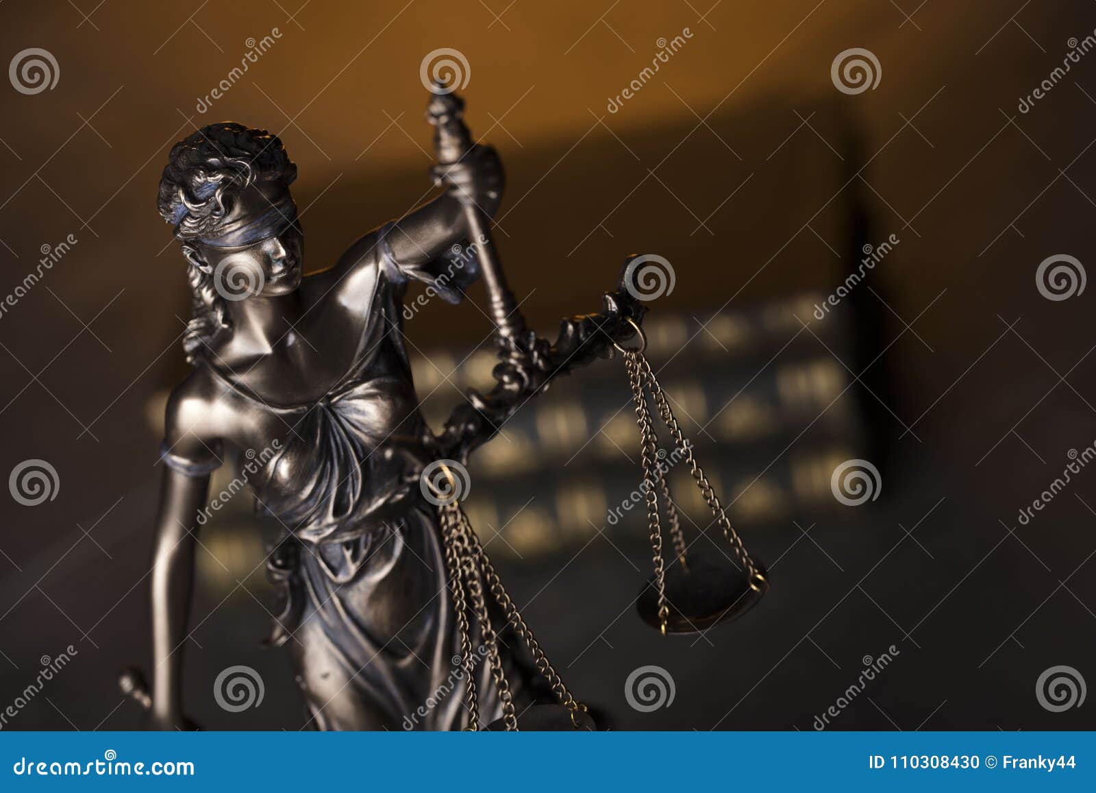 Law Theme. Blind Justice Symbol - Themis. Stock Photo | CartoonDealer ...