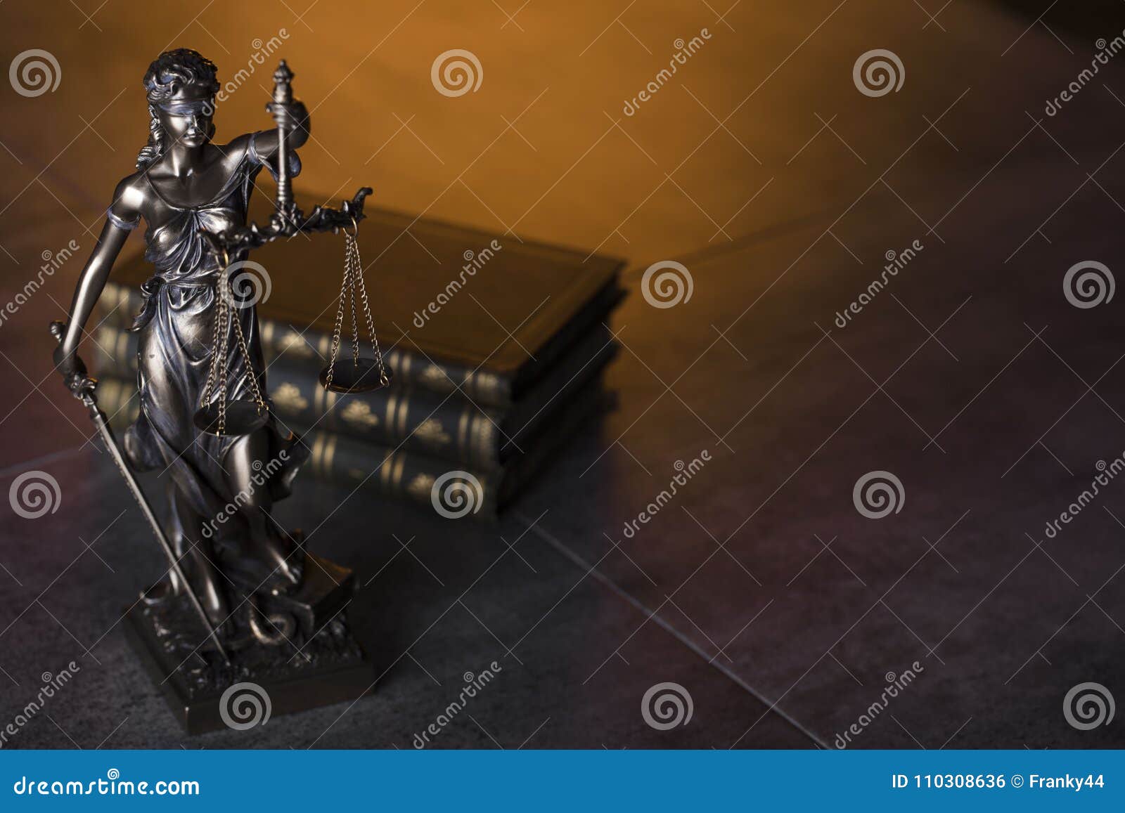 Law Theme. Blind Justice Symbol - Themis. Stock Photo - Image of judge ...