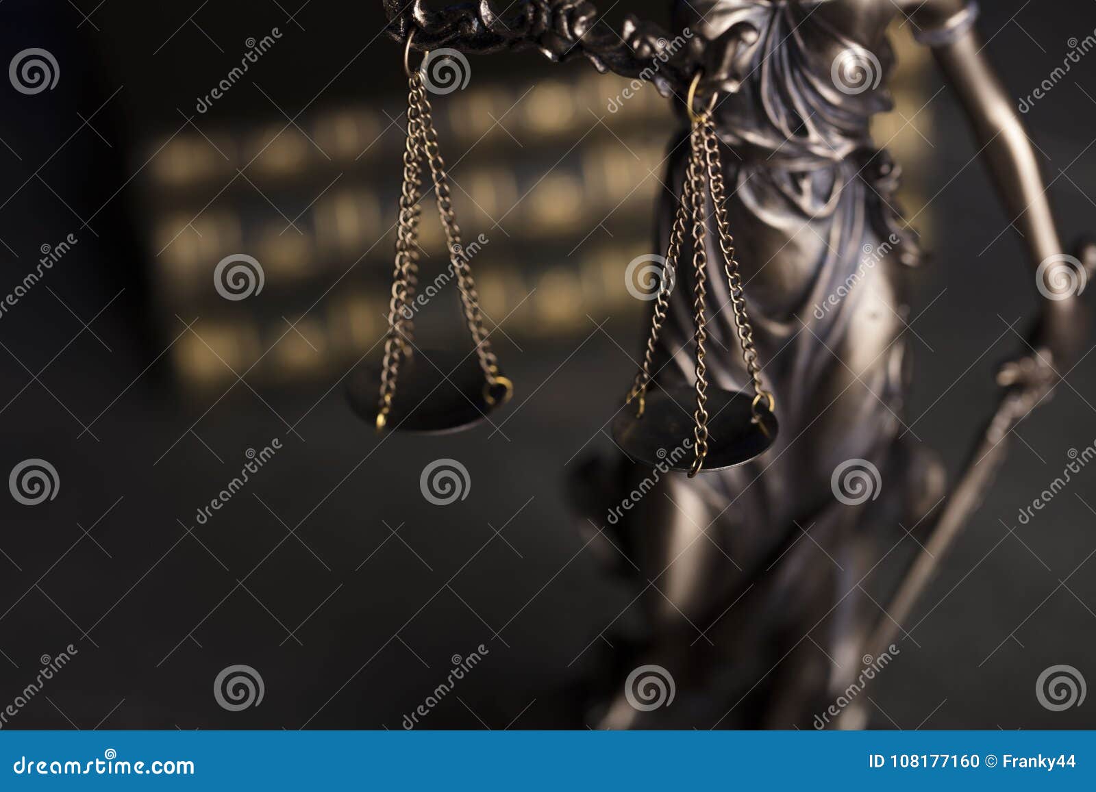 Law Theme. Blind Justice Symbol - Themis. Stock Photo | CartoonDealer ...