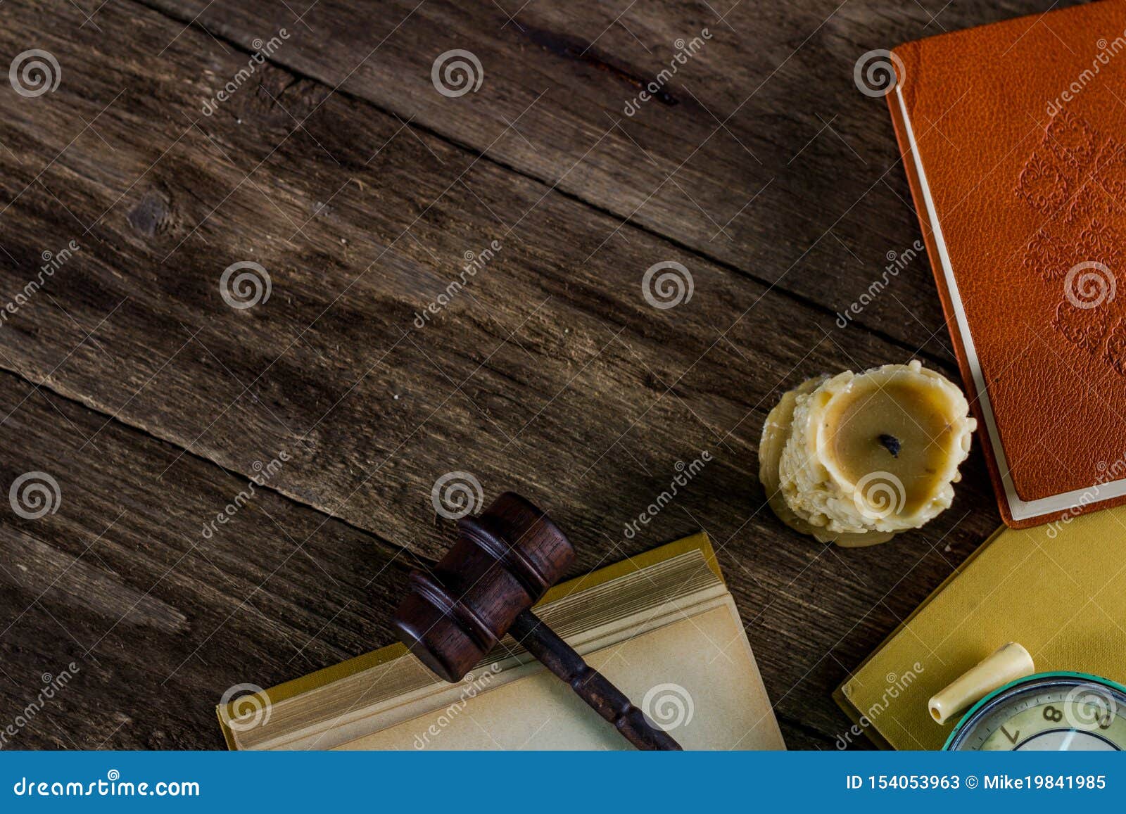 Law Theme. Courtroom Law Concept on Rustic Background Stock Image ...