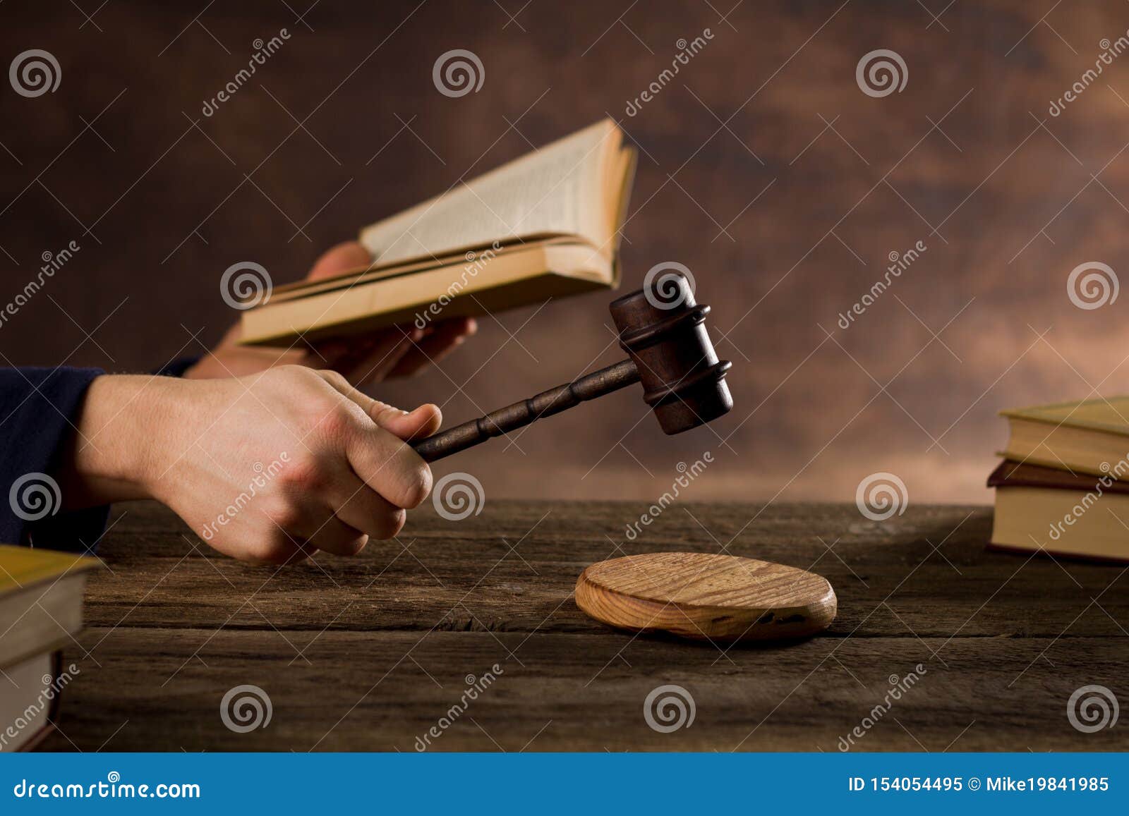 Law Theme. Courtroom Law Concept on Rustic Background Stock Image ...