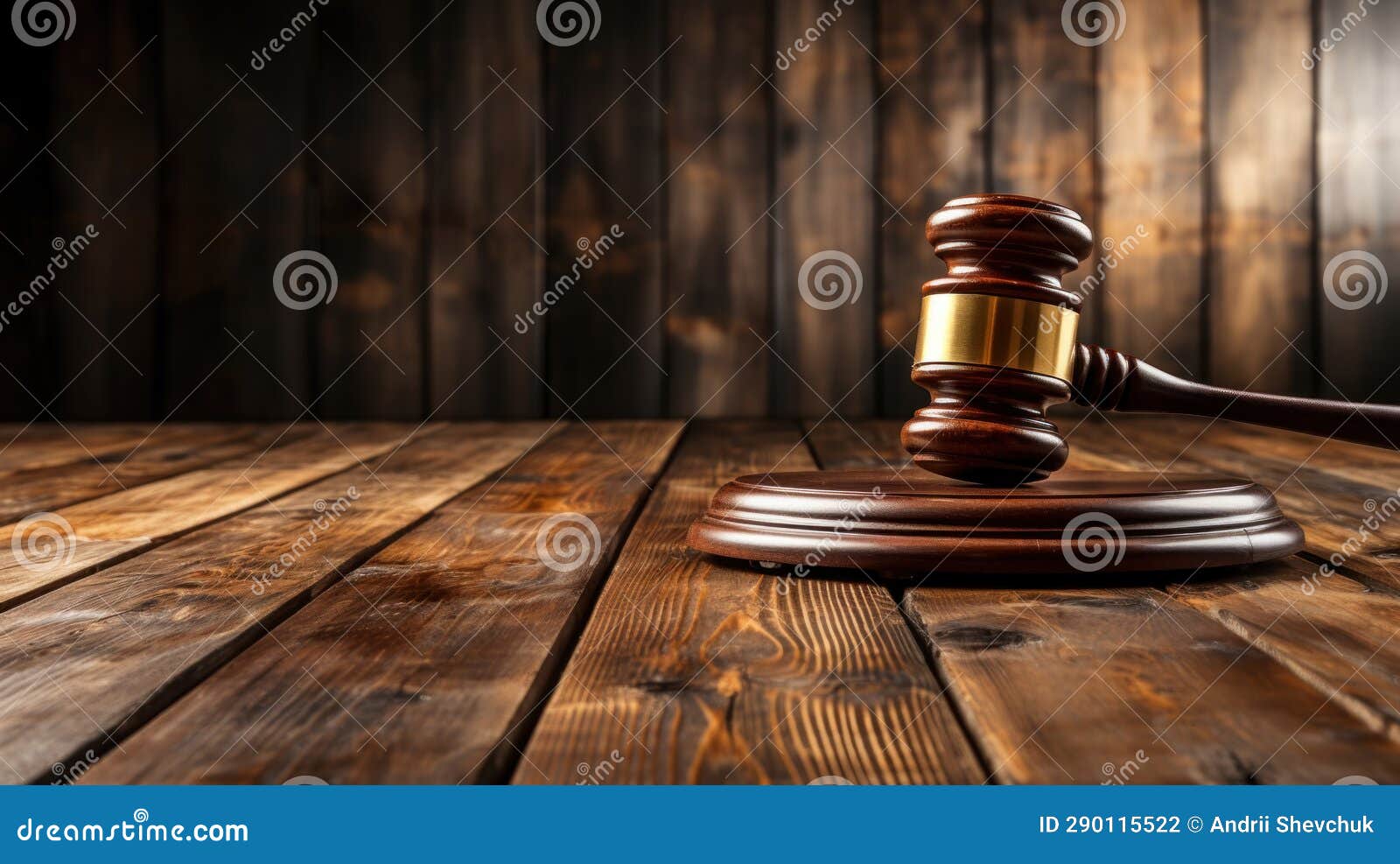 Law theme, mallet of judge stock illustration. Illustration of gavel ...