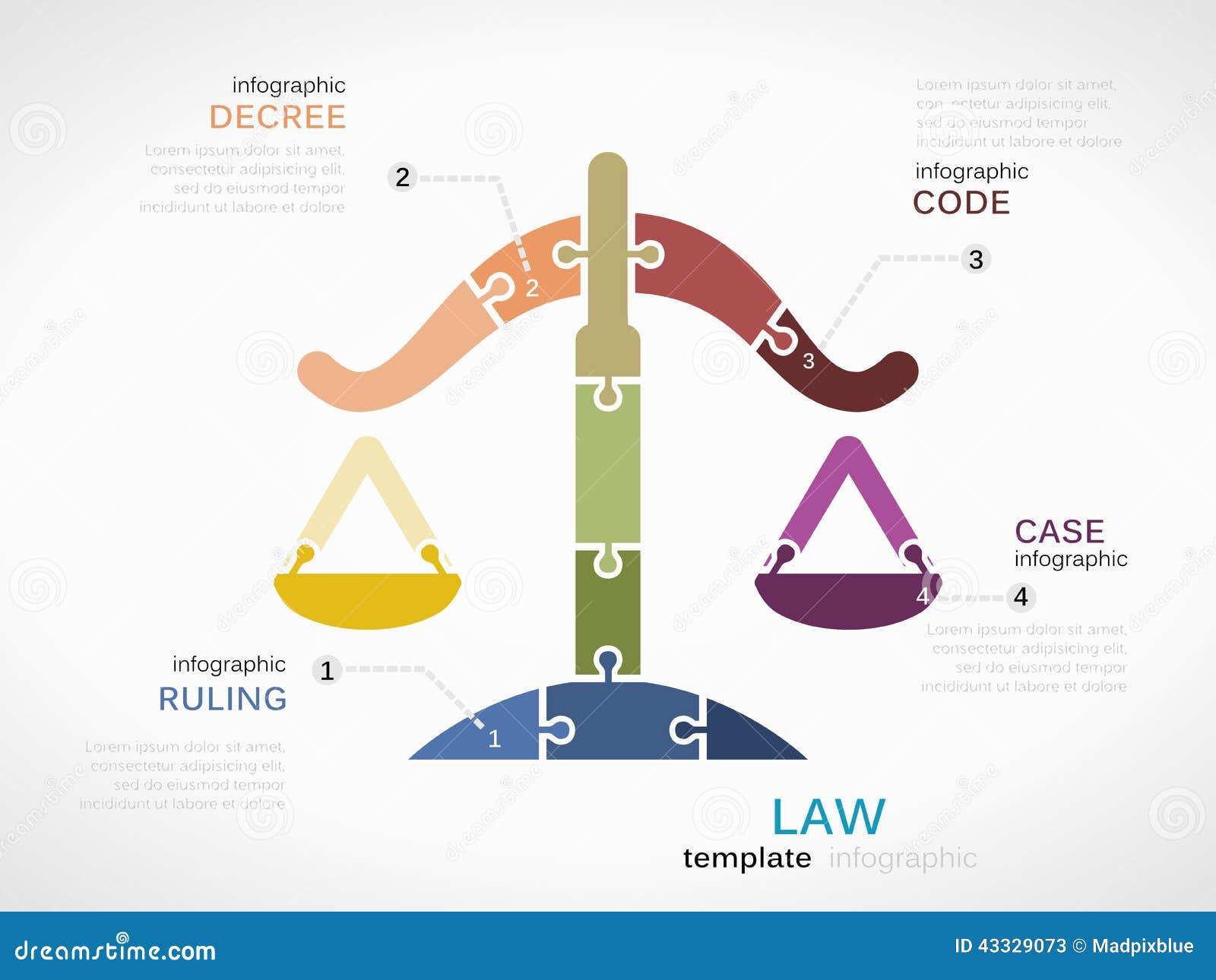 Law stock vector. Illustration of graphic, ruling, symbol - 43329073