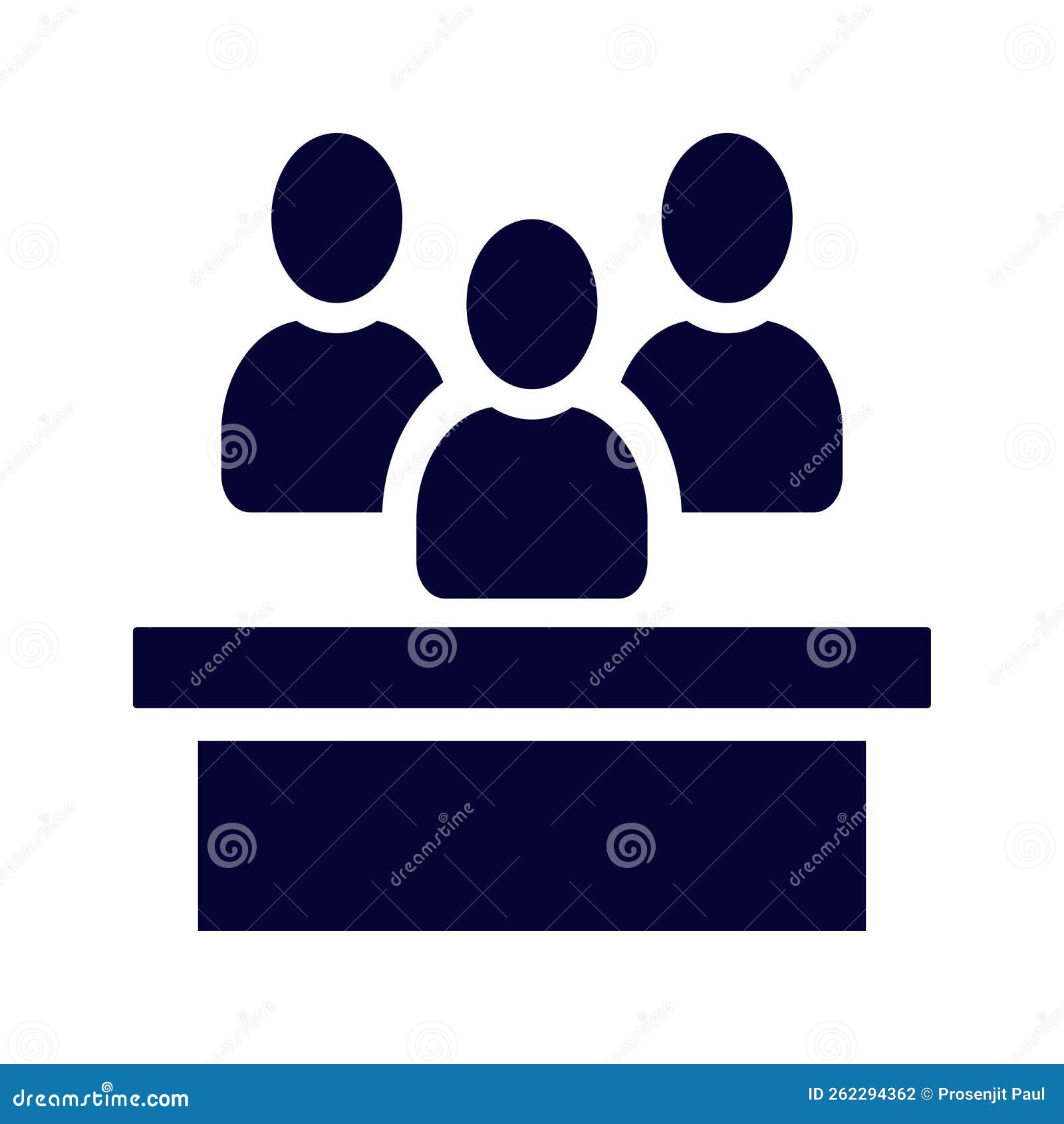 Law Witness Box and Witness Icon Stock Vector - Illustration of inside ...