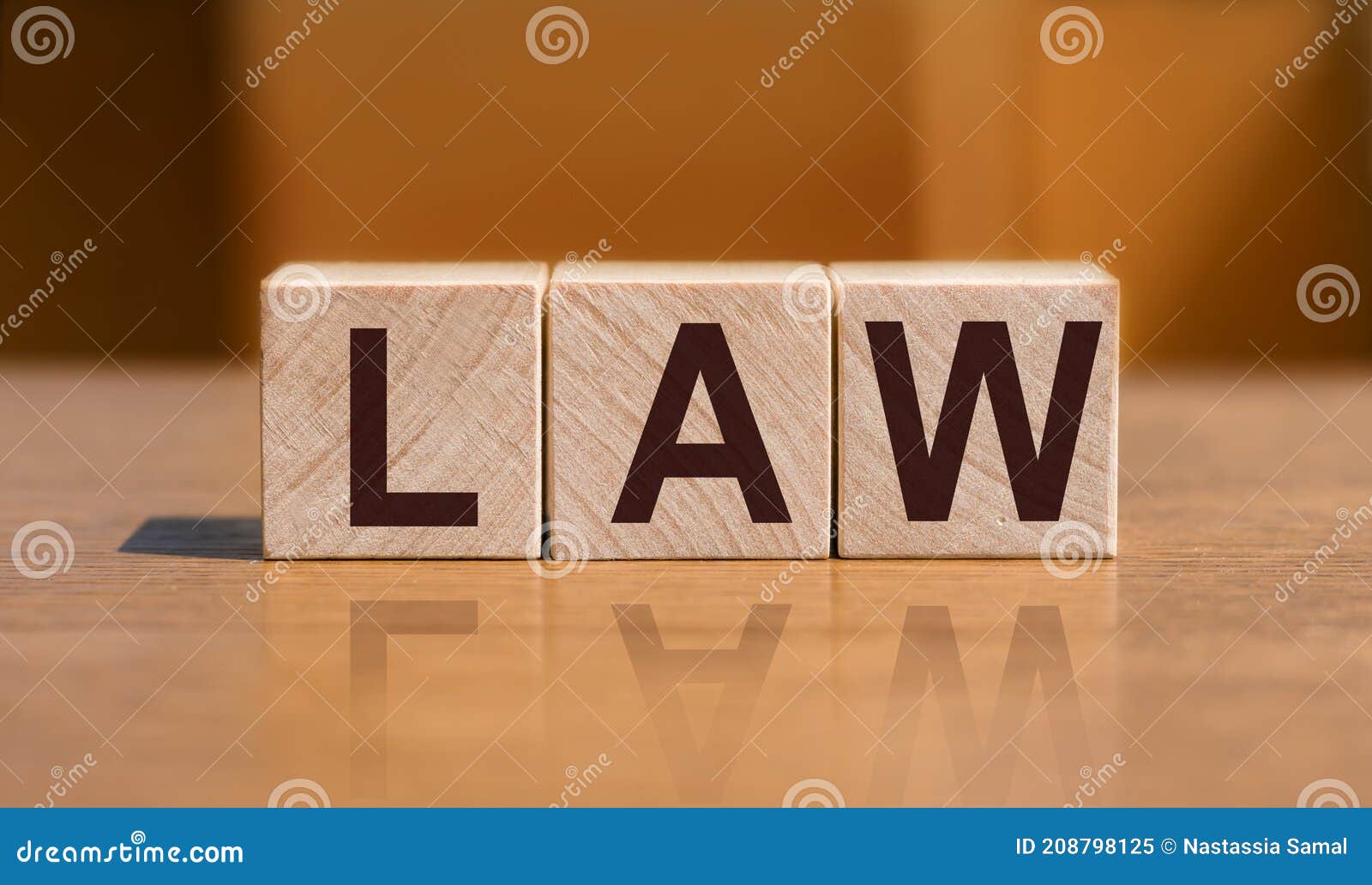 Law - Word in Wooden Blocks on Wooden Table Stock Image - Image of ...