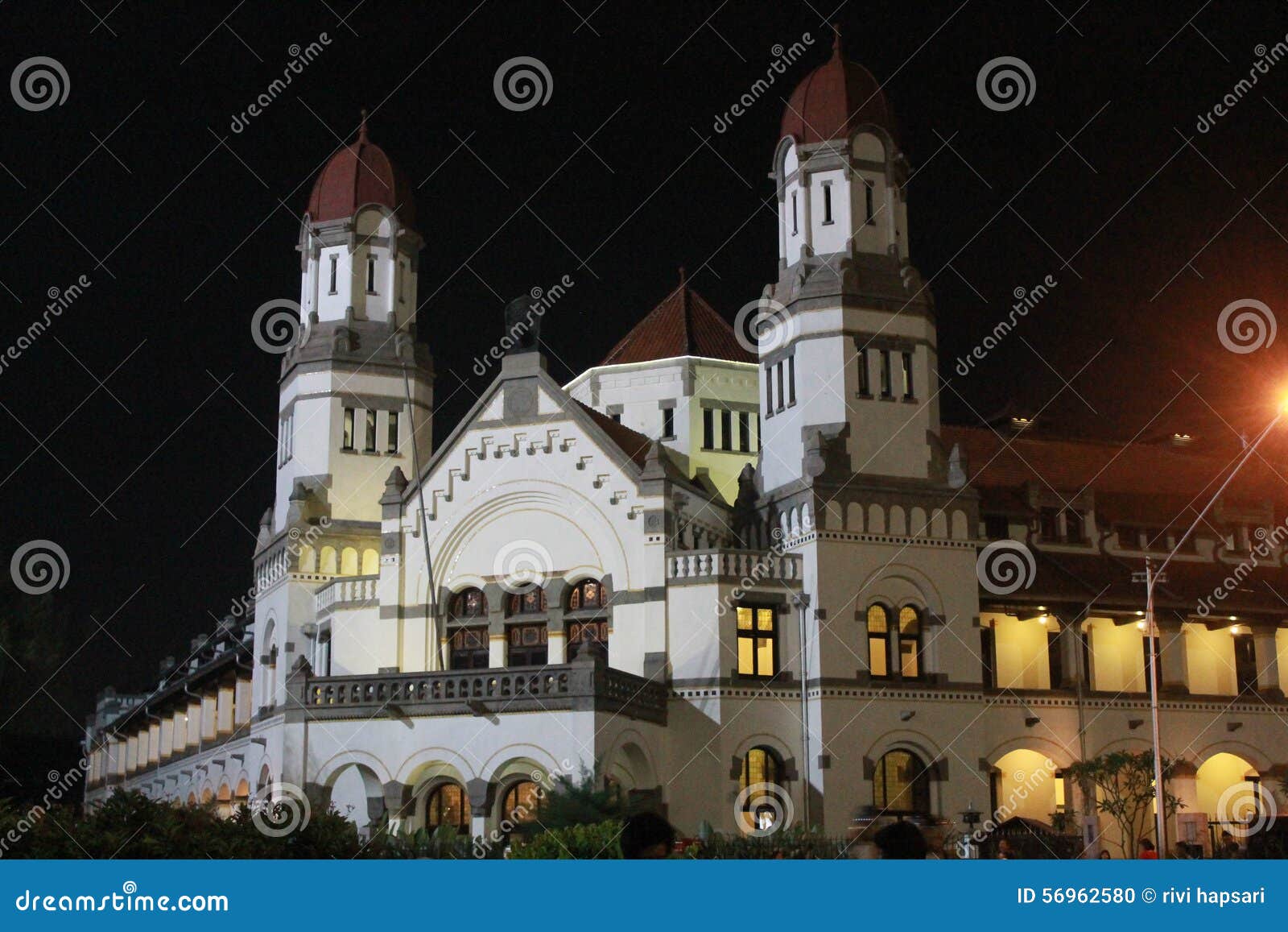 Lawang sewu stock photo. Image of central, sewu, indonesia - 56962580