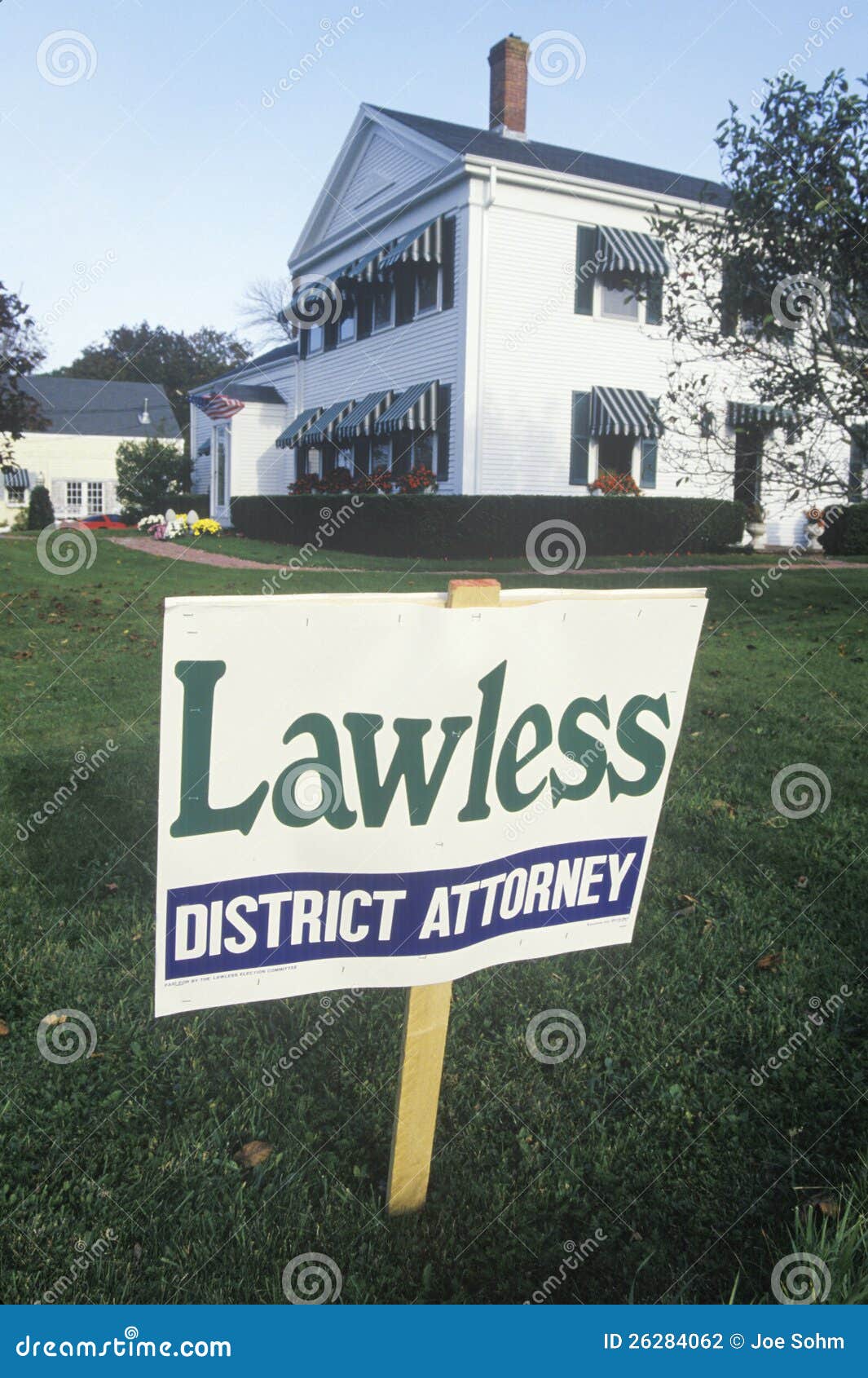 Lawless - District Attorney Sign Editorial Photography - Image of ...