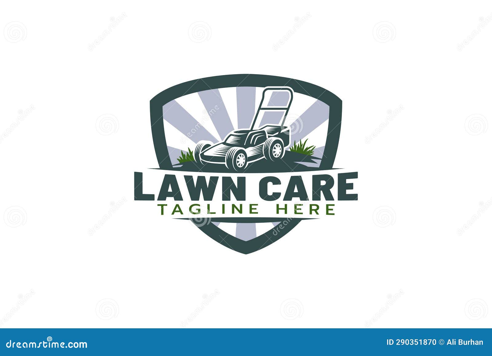 Grassland Logo With Horse And Landscape Vector | CartoonDealer.com ...