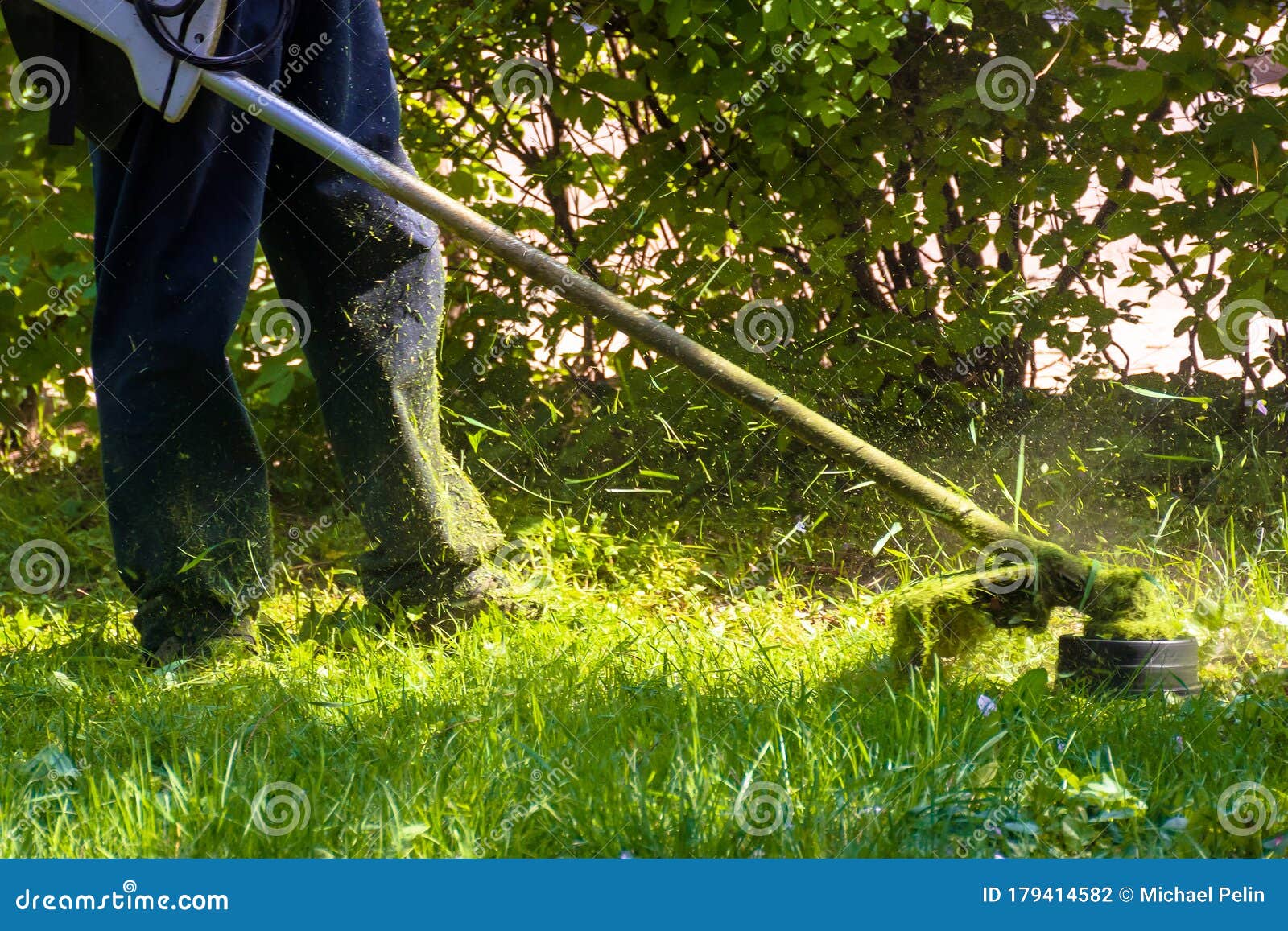 Lawn care maintenance stock photo. Image of green, glade - 179414582