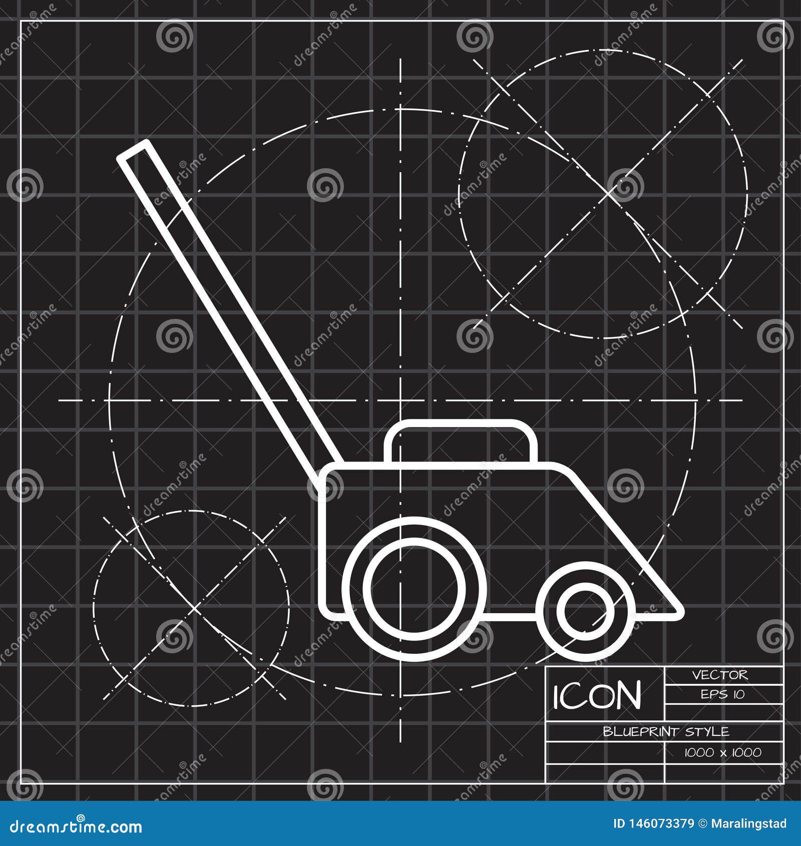 Lawn On Blueprint. Landcsape Architect, House Garden Design. 3d ...