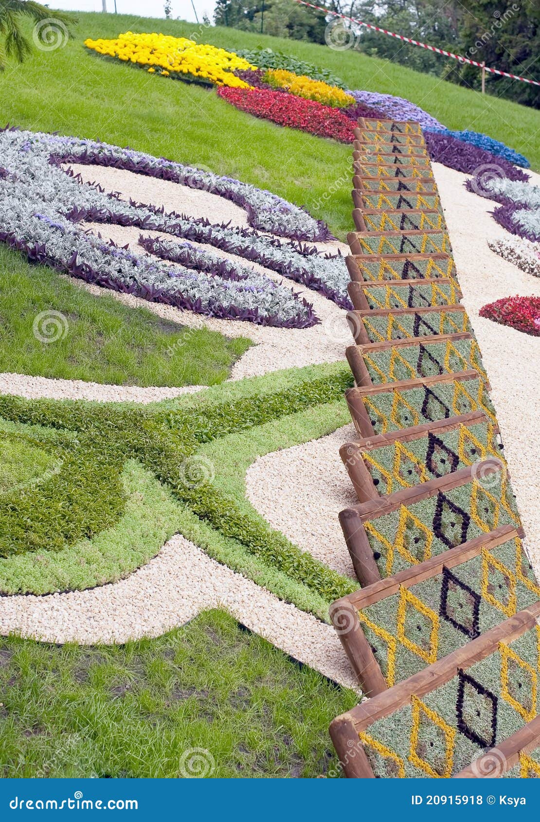 Lawn pattern 3 stock photo. Image of exhibition, geometric - 20915918