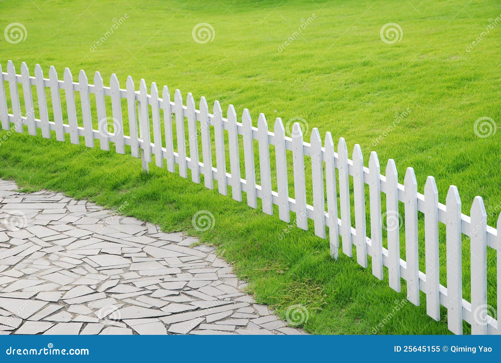 Lawn And Railing Royalty-Free Stock Photo | CartoonDealer.com #25645155