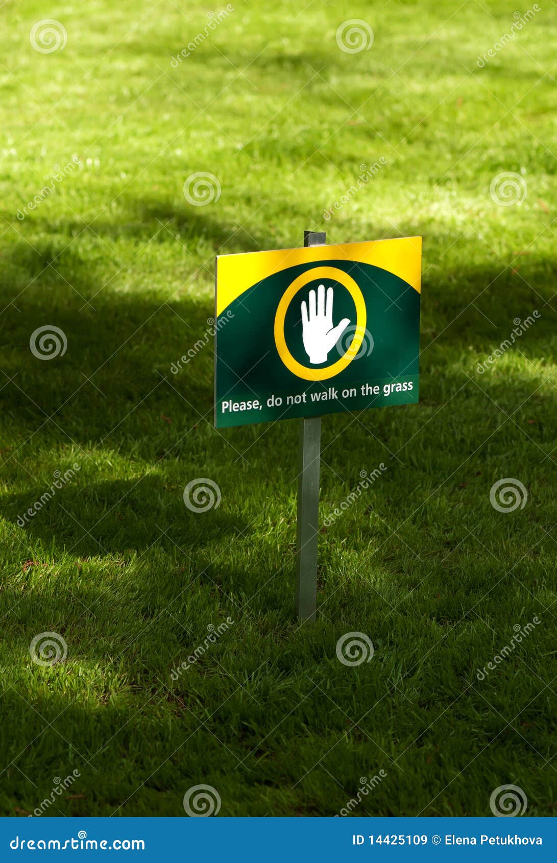 Lawn Sign stock image. Image of park, front, automobile - 14425109