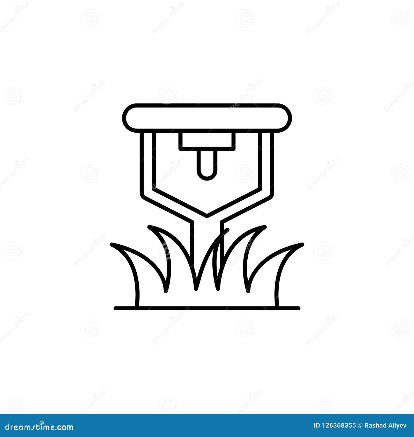 Lawn Sprinkler Icon. Element of Drip Watering Icon for Mobile Concept ...