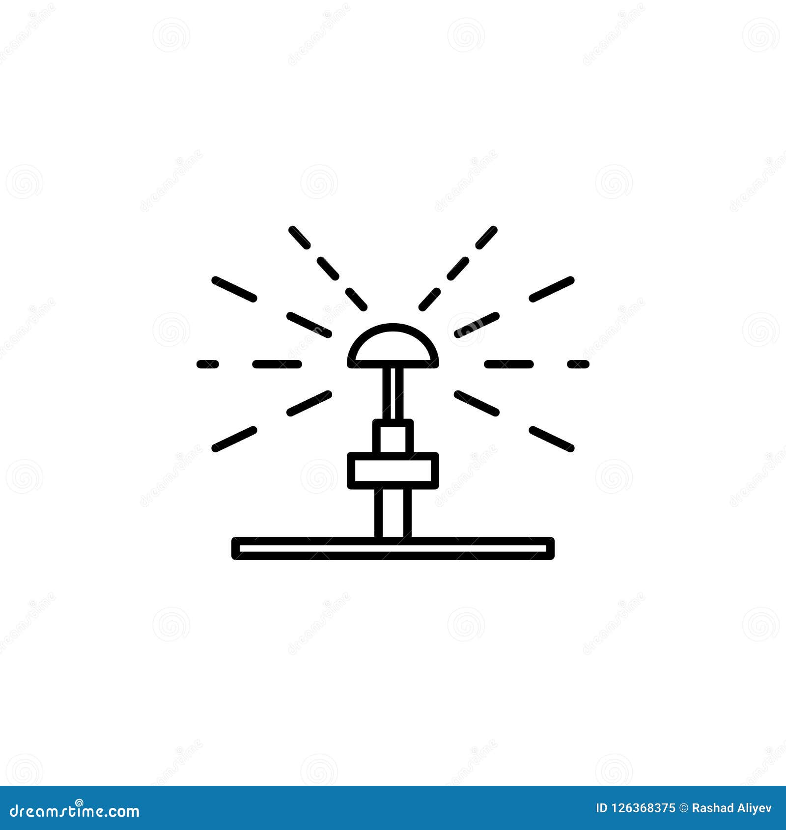 Lawn Watering System Icon. Element of Drip Watering Icon for Mobile ...