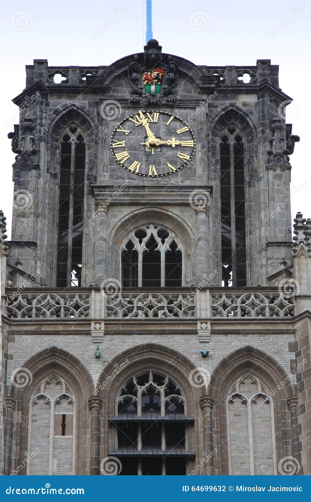 Lawrence Saint Church in Rotterdam Stock Photo - Image of cathedral ...