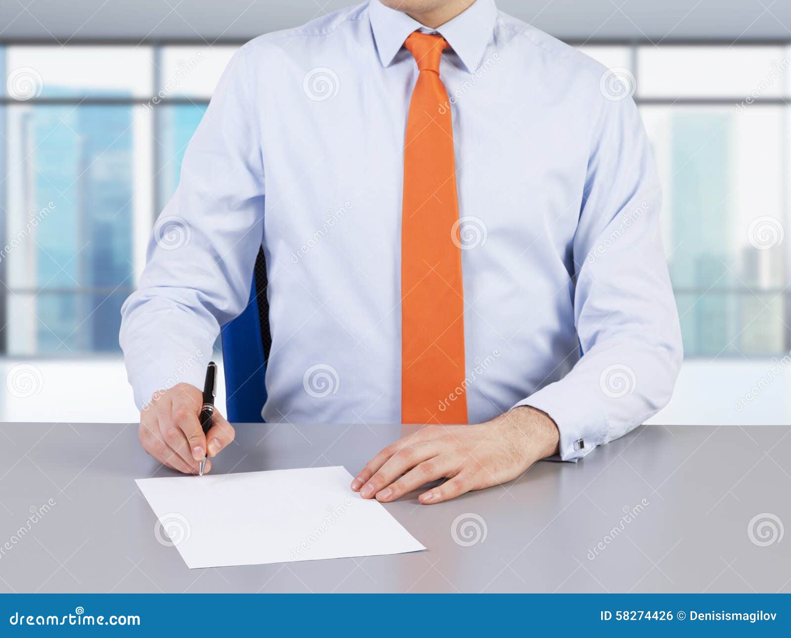 A Lawyer and Contract Signing Process. Stock Photo - Image of company ...