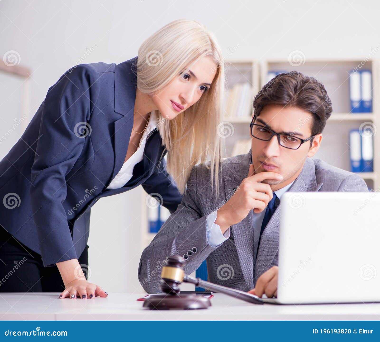 Lawyer Discussing Legal Case with Client Stock Photo - Image of expert ...