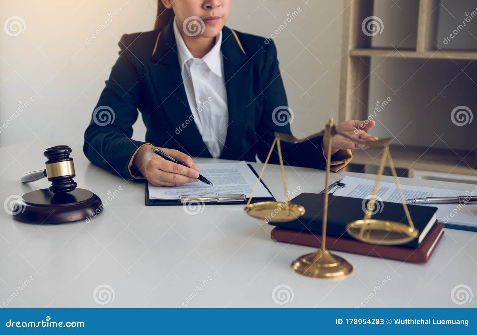 Lawyer is Explaining about the Wrongdoing Laws Regarding Fraud To the ...