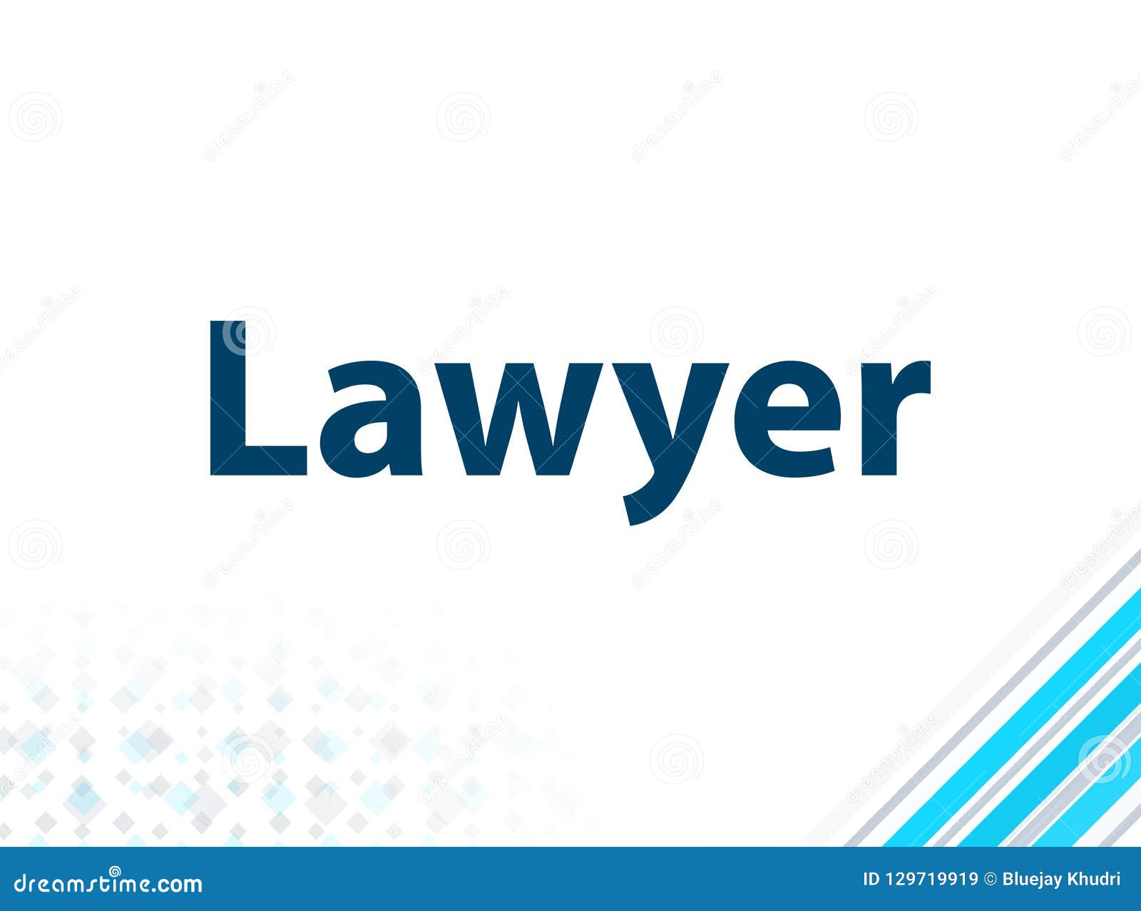 Lawyer Modern Flat Design Blue Abstract Background Stock Illustration ...