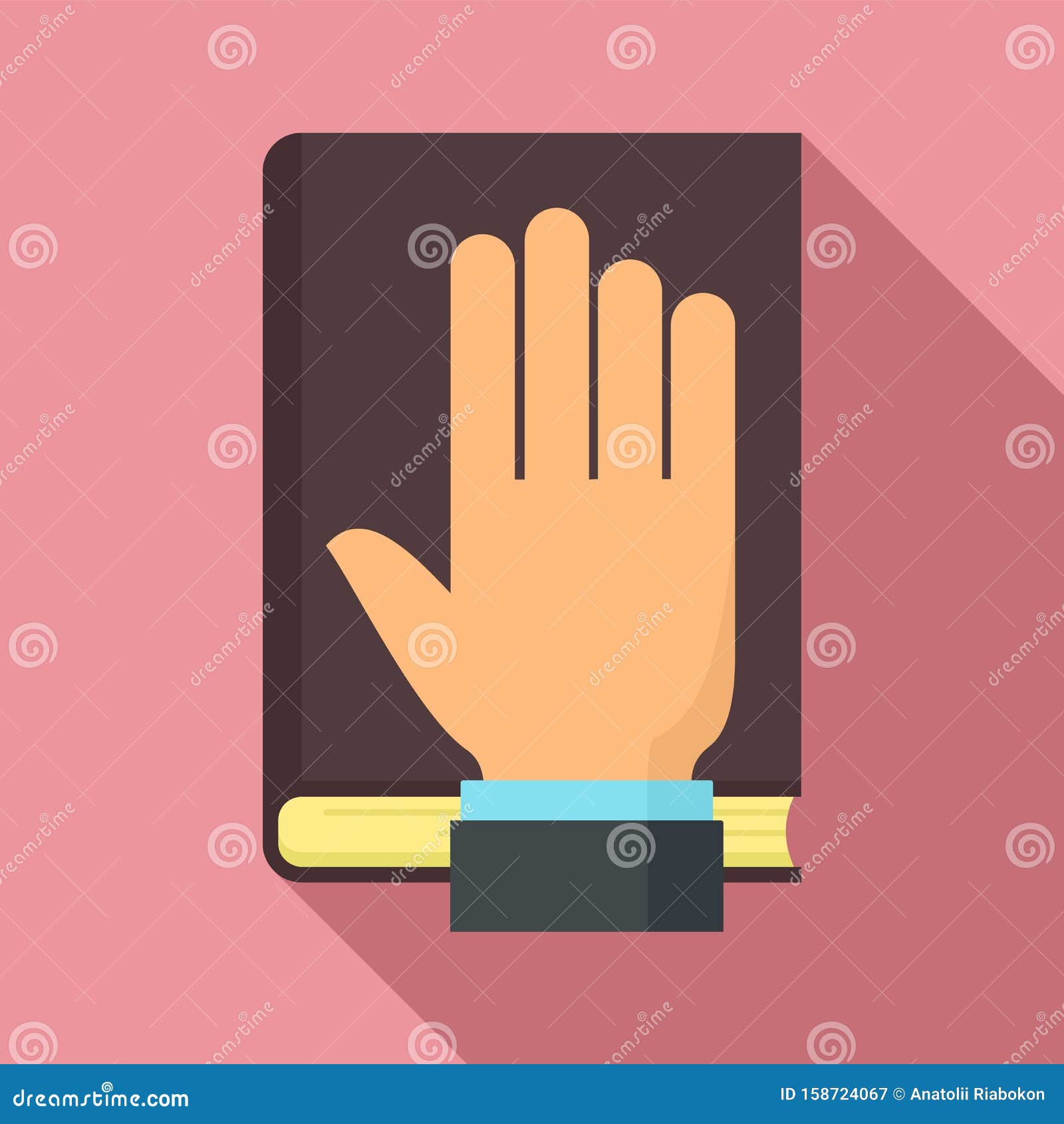 Oath Icon Trendy Flat Vector Oath Icon On White Background From