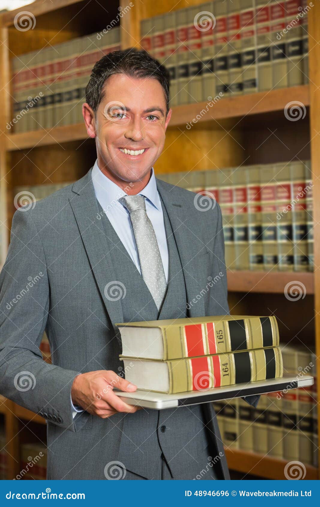 Lawyer Reading Book in the Law Library Stock Photo - Image of indoors ...