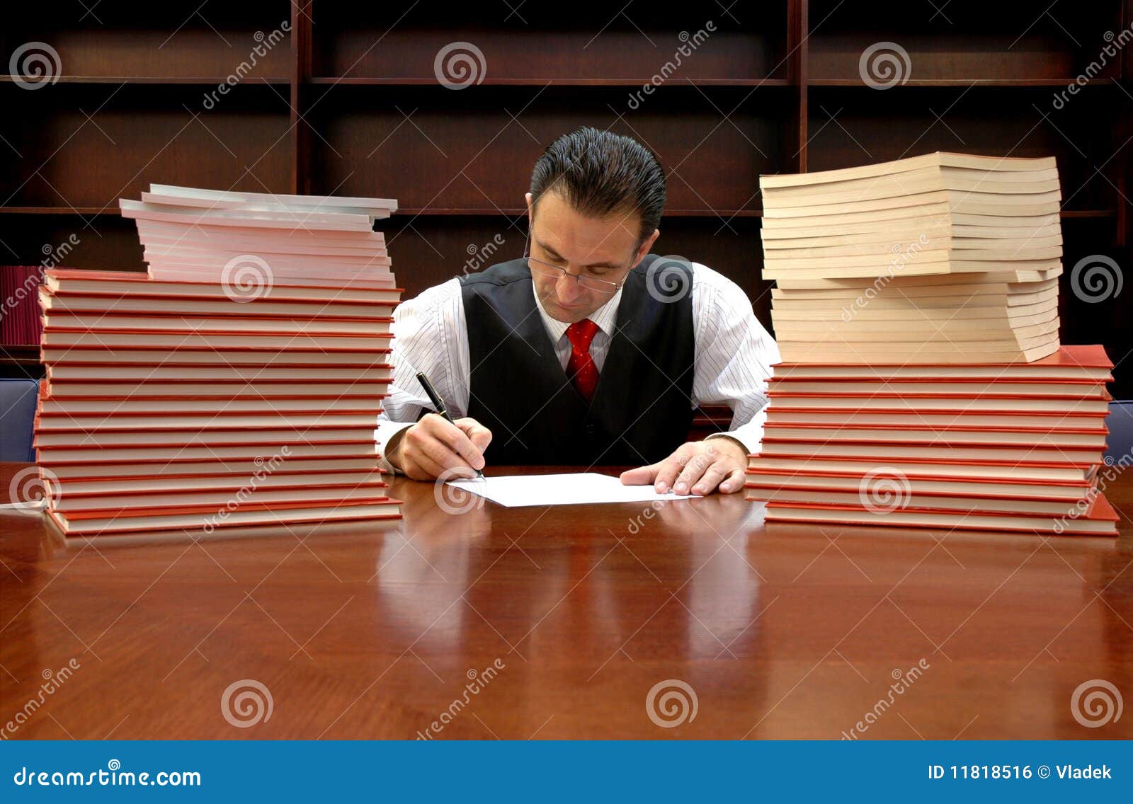 Lawyer is Signing the Contract Stock Photo - Image of laws, court: 11818516