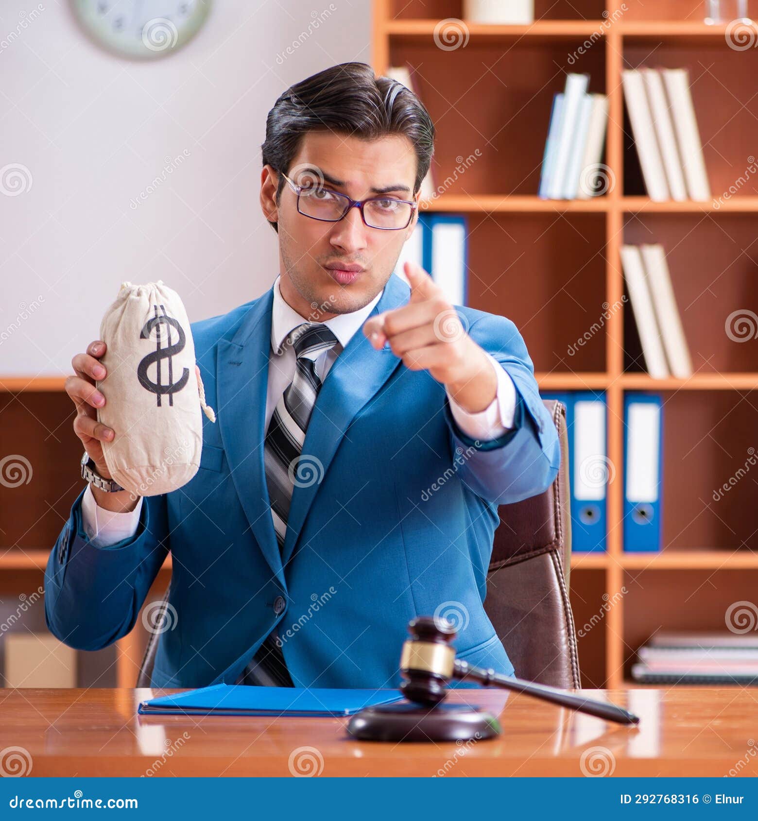 Lawyer Working in the Office Stock Photo - Image of case, decision ...