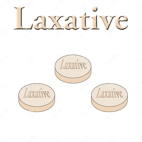 Laxative stock illustration. Illustration of tablet, health - 7560903