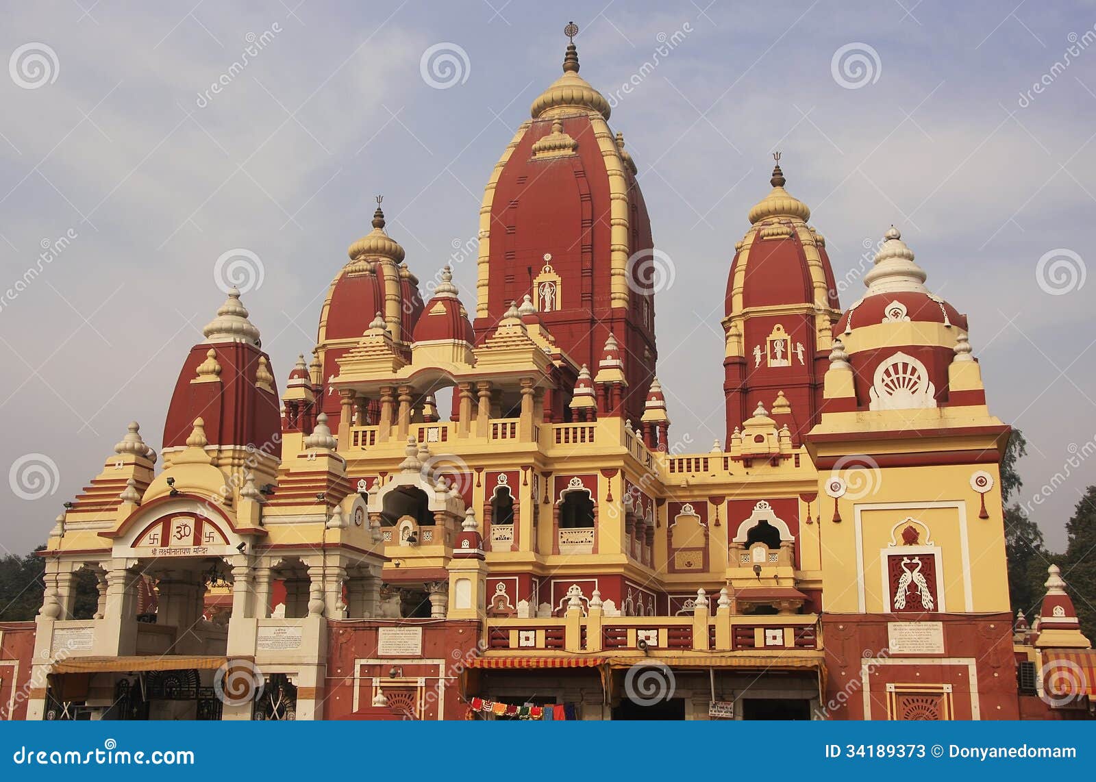 Laxminarayan Temple, New Delhi Stock Image - Image of laxminarayan ...