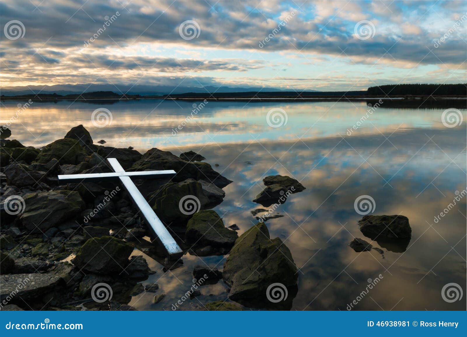 Lay Down Salvation Cross stock image. Image of christianity - 46938981