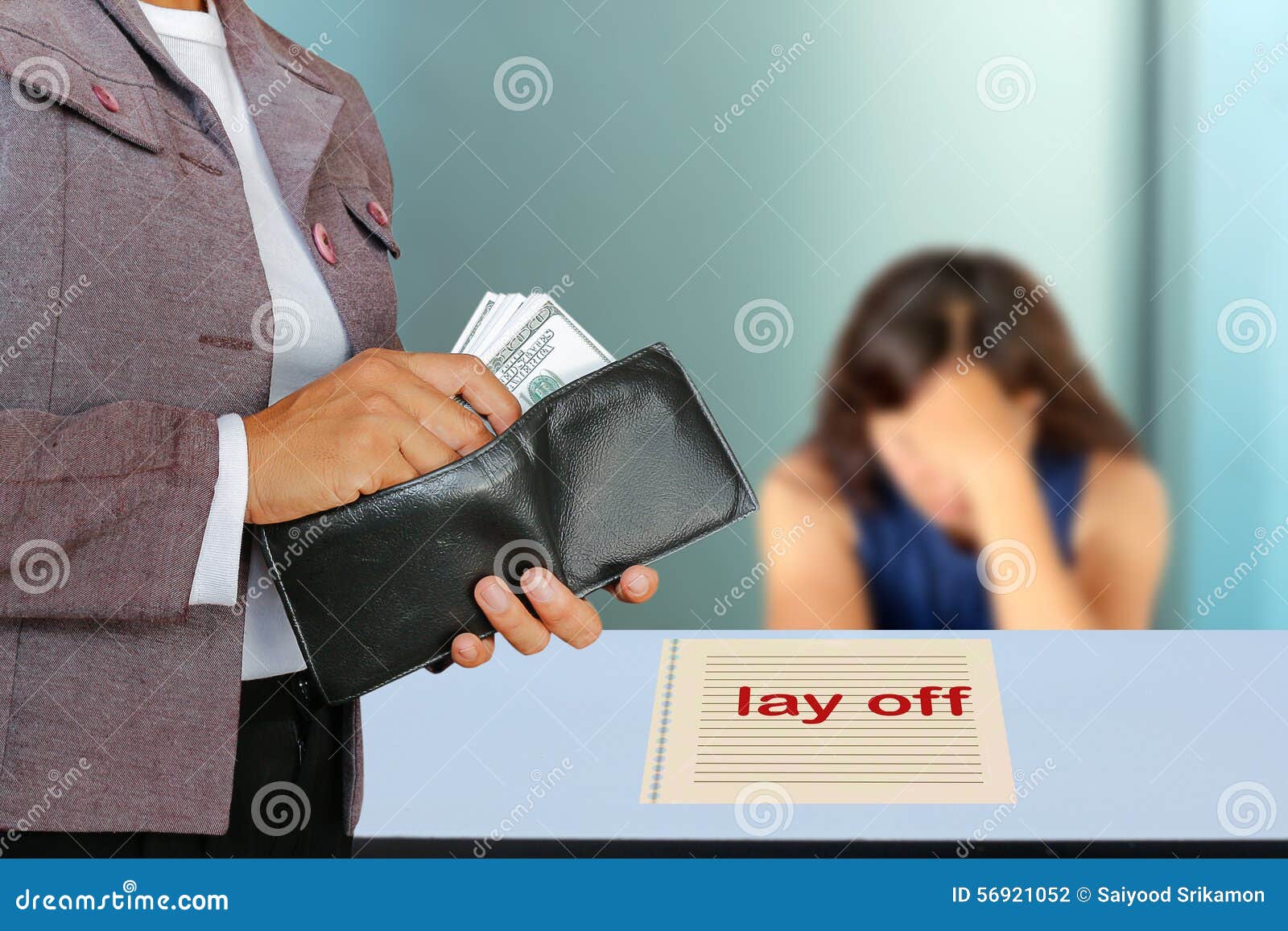 Lay off stock photo. Image of caucasian, downsized, layed - 56921052