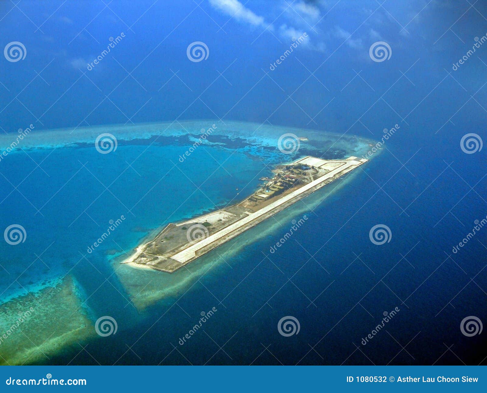 Layang-Layang Island stock photo. Image of resort, tropical - 1080532