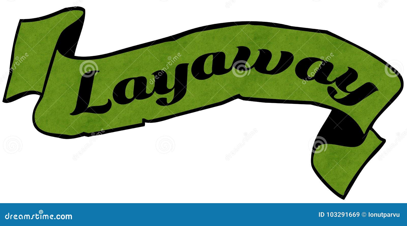 Layaway Green Ribbon Stock Illustrations – 3 Layaway Green Ribbon Stock ...