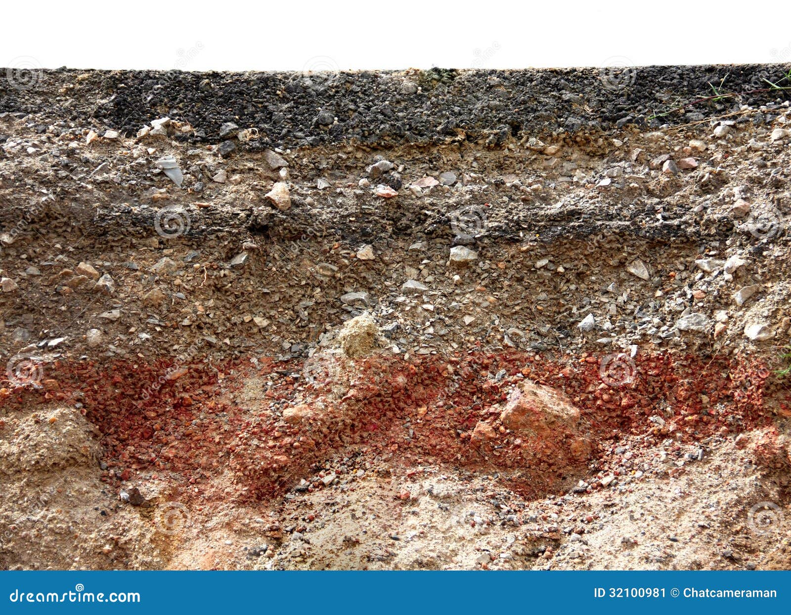 Layer of asphalt road stock image. Image of background - 32100981