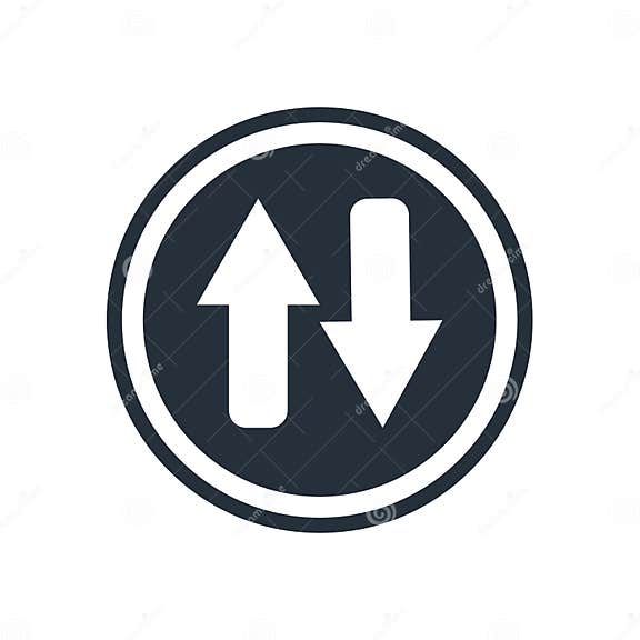 Layer Button Icon Vector Sign and Symbol Isolated on White Background ...