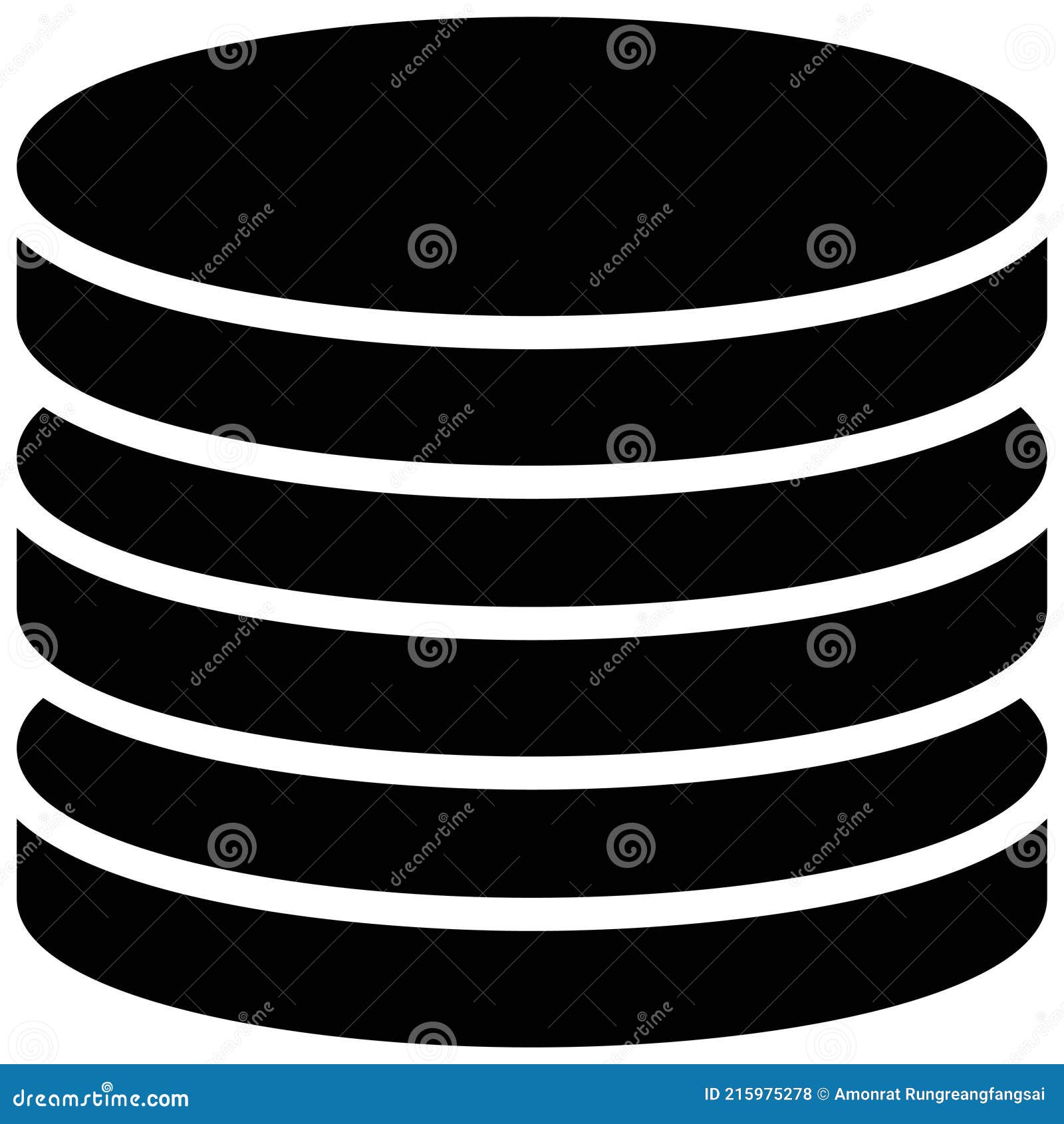 Layer Cake Icon, Bakery and Baking Related Vector Stock Vector ...