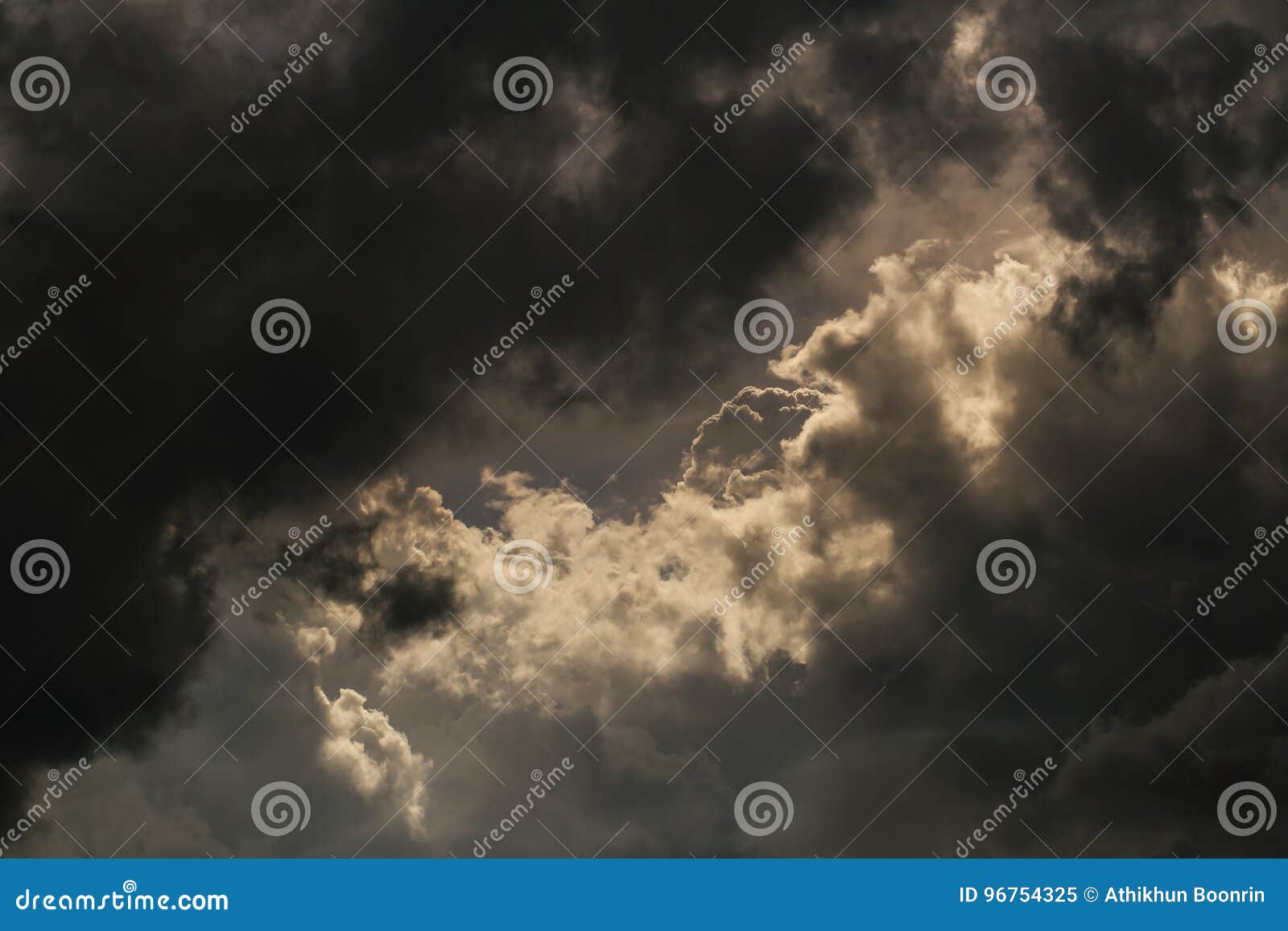 Layer of clouds. stock image. Image of light, nature - 96754325