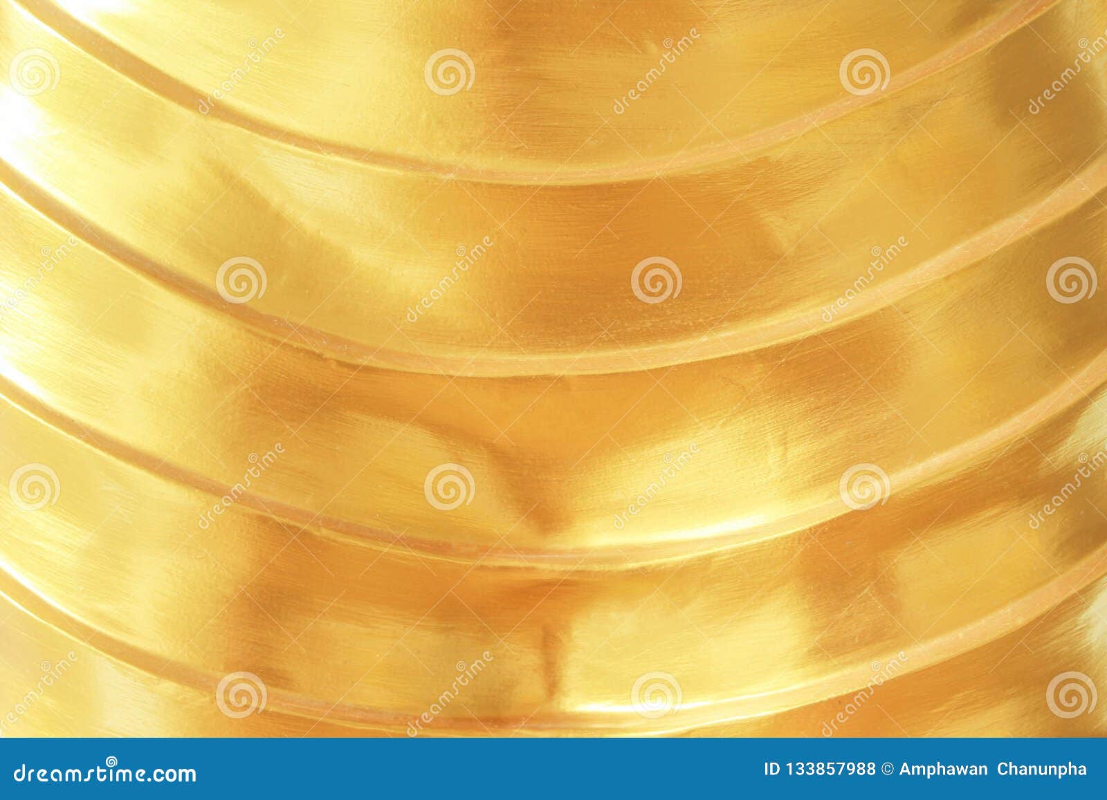 Layer of Gold Horizontal Lines Pattern Texture Abstract Background ...