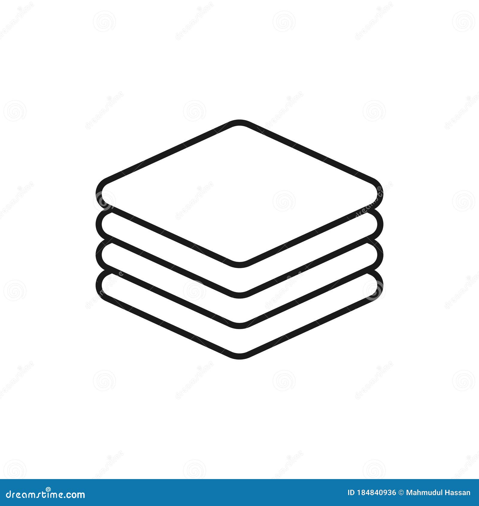 Layer Icon. Layer Sign Symbol Vector Illustration Stock Vector ...