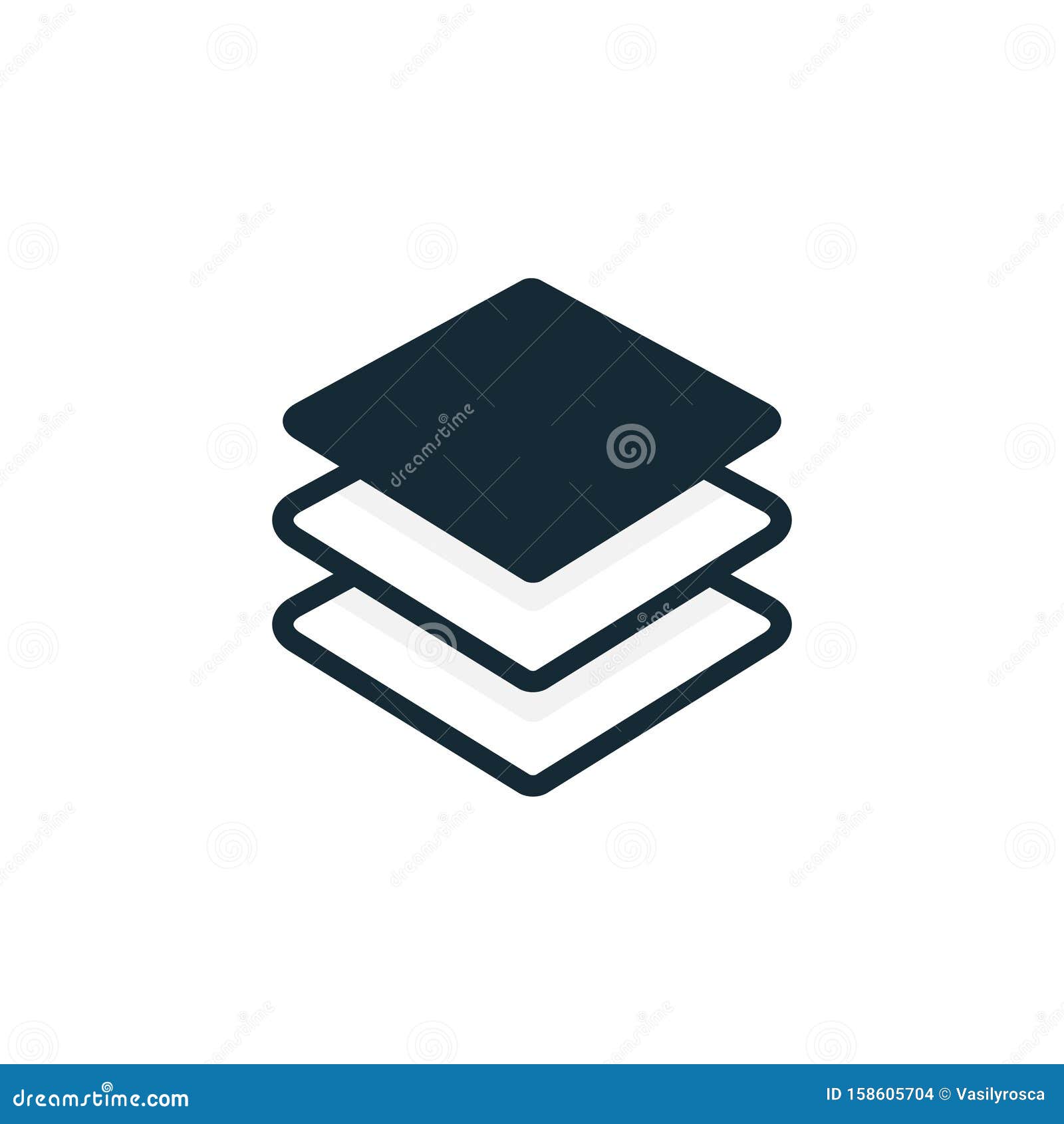 Map Layer Icon. Trendy Map Layer Logo Concept On White Background From ...