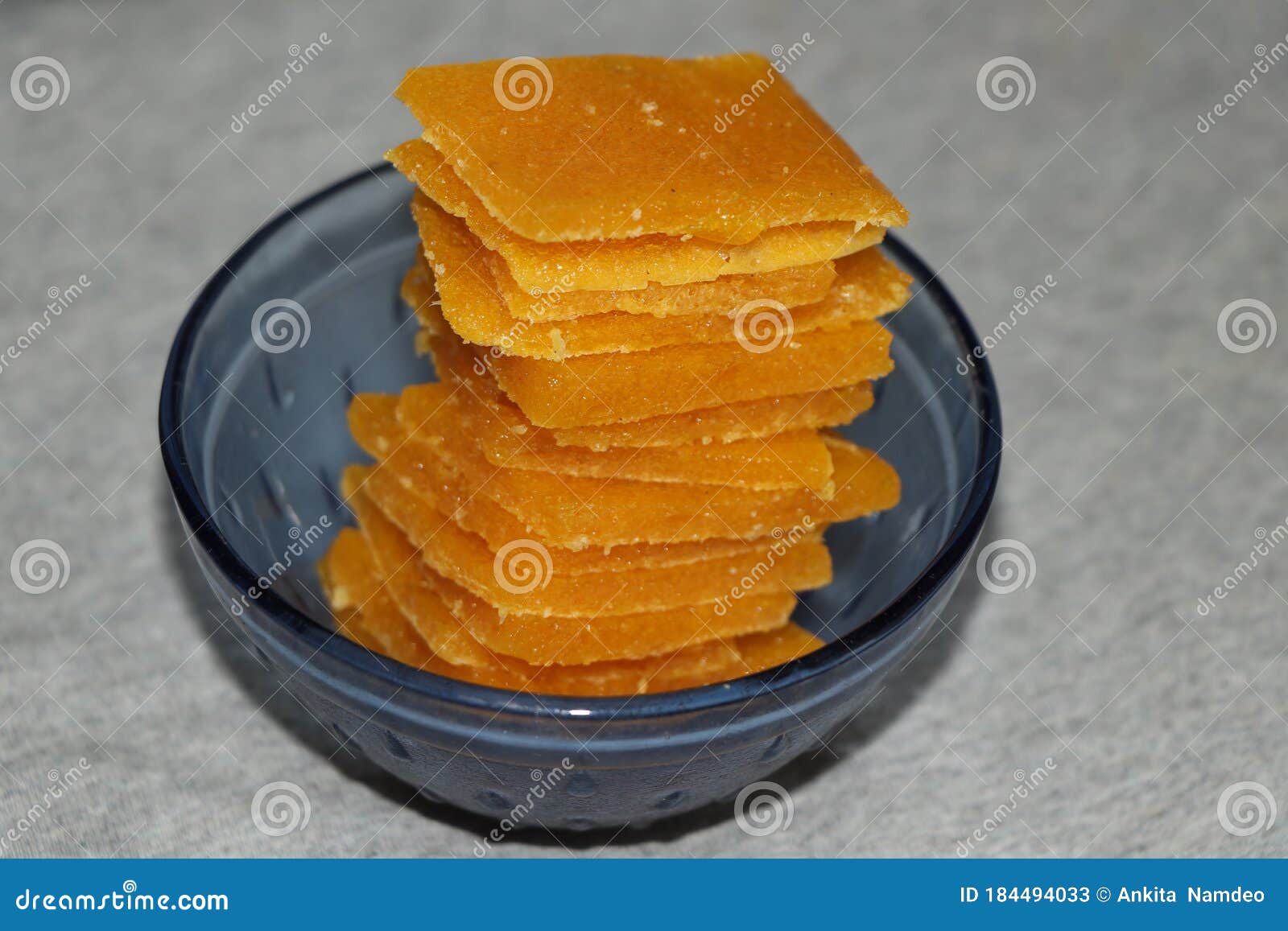Layer by Layer Mango Square Shape Slice Stock Image - Image of cultural ...