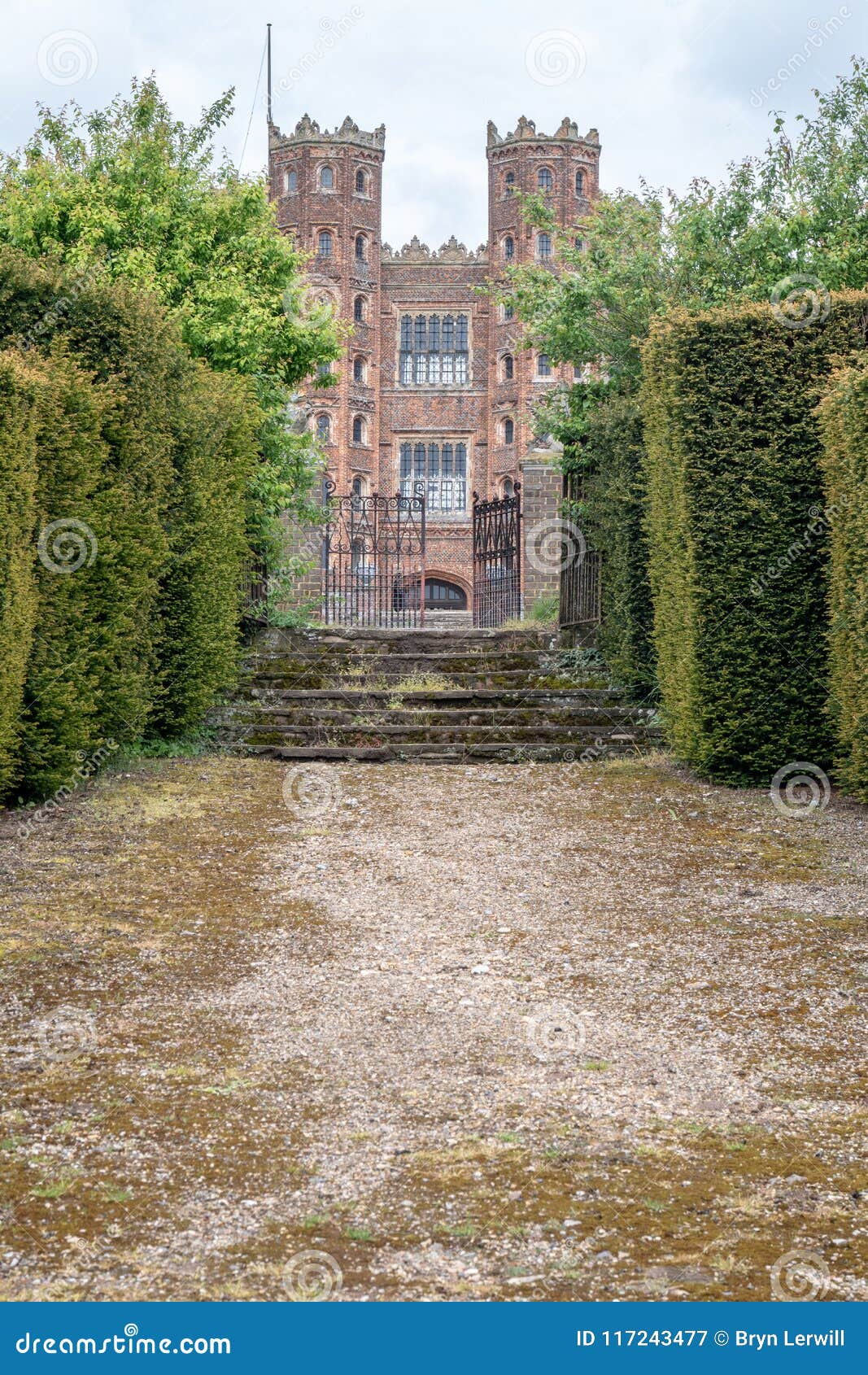 Layer Marney Tower from the Gardens Editorial Photography - Image of ...